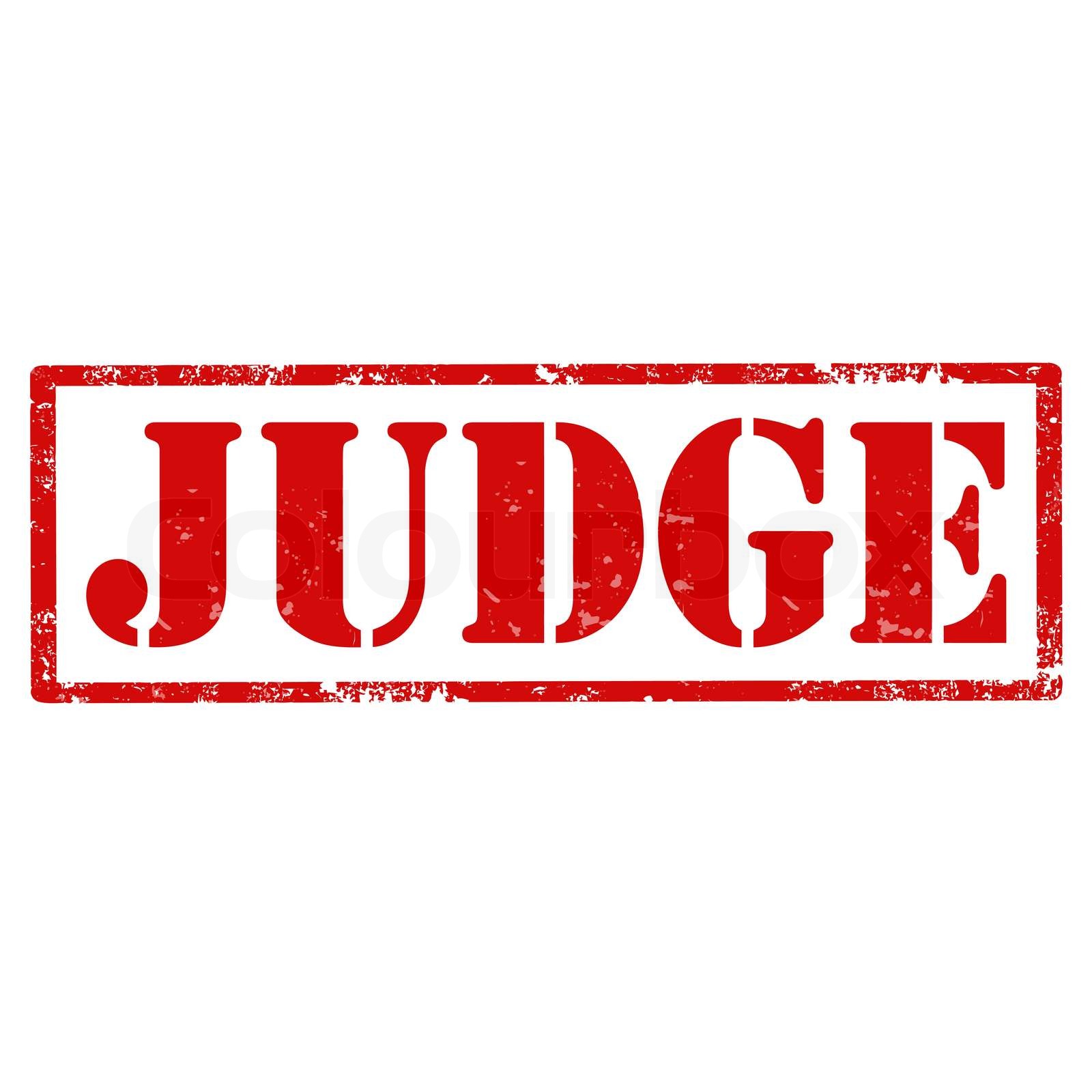 Judge-stamp | Stock vector | Colourbox