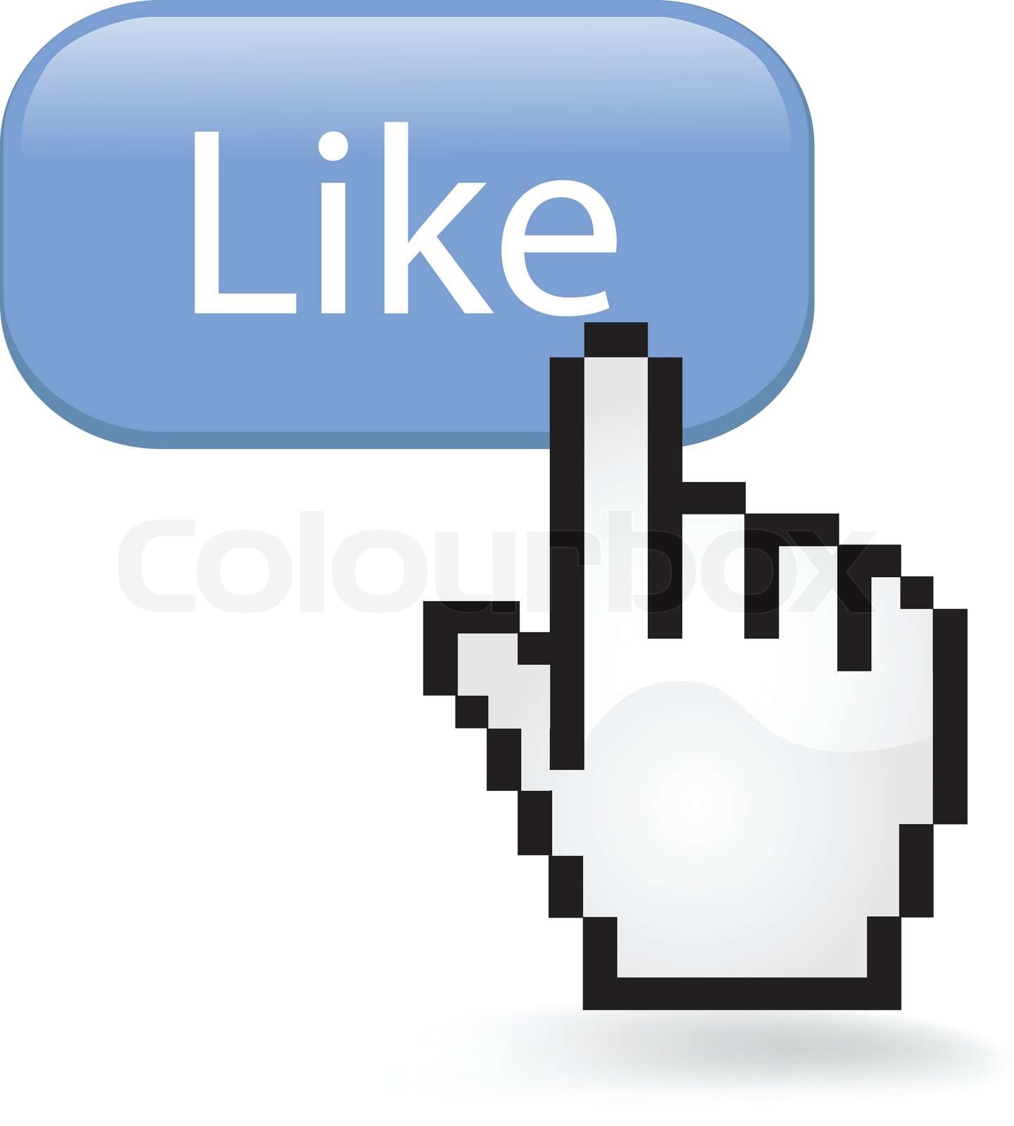 Like Button | Stock vector | Colourbox