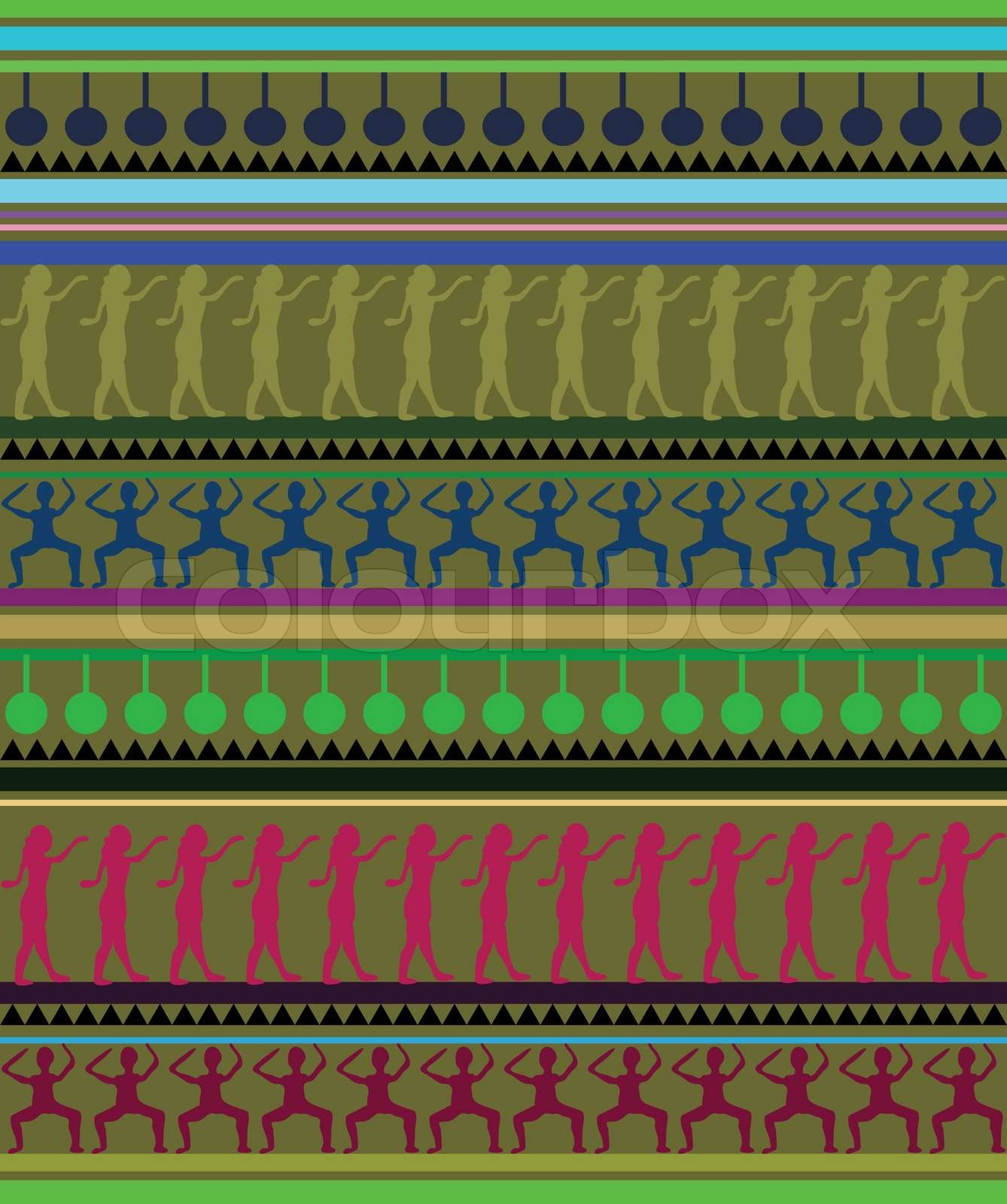 ancient pattern | Stock vector | Colourbox