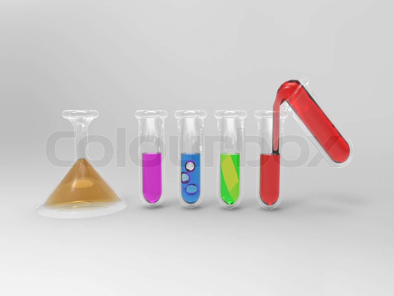 Science tube | Stock image | Colourbox