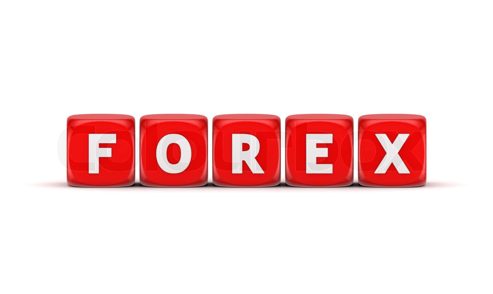 Word FOREX. | Stock image | Colourbox