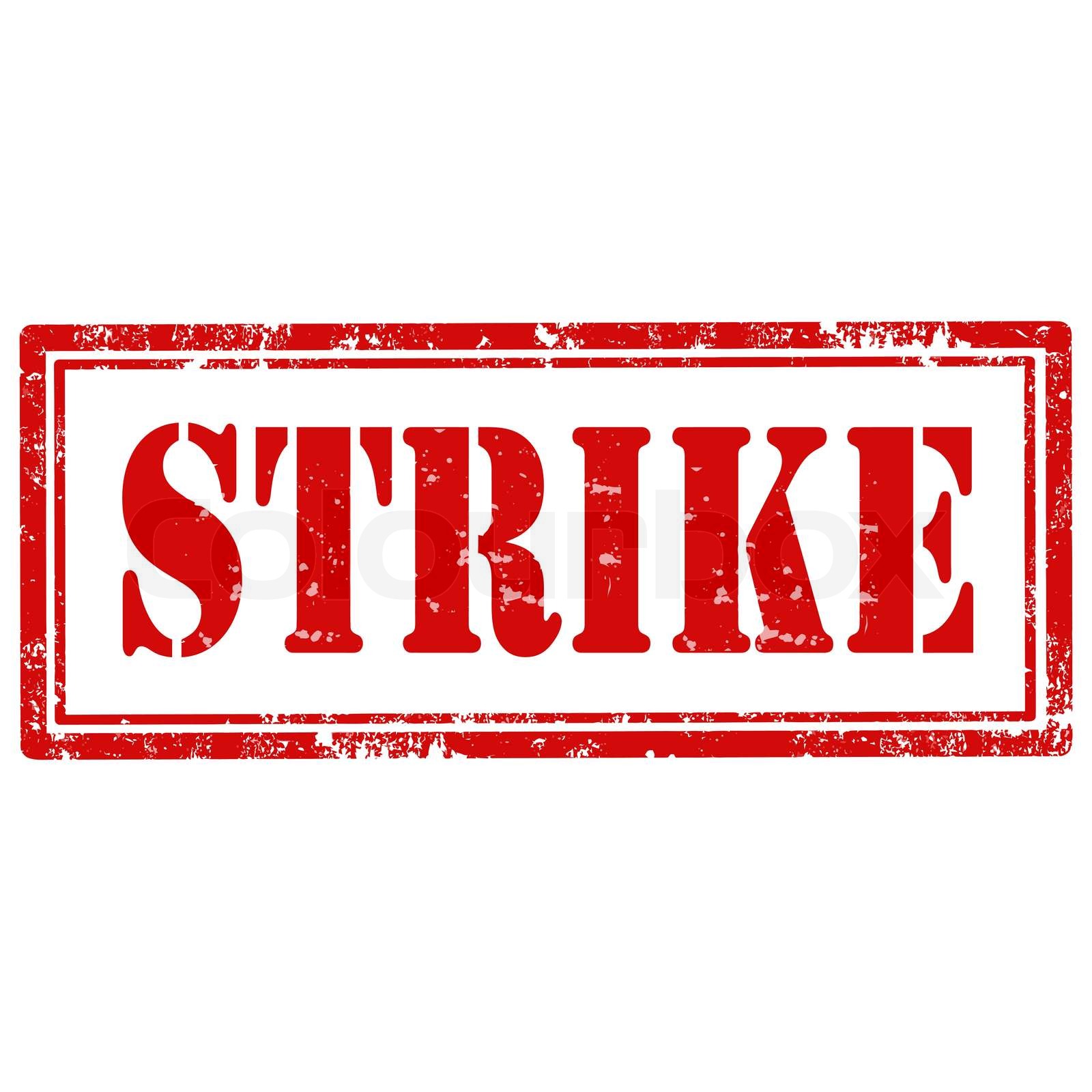Strike-stamp | Stock vector | Colourbox
