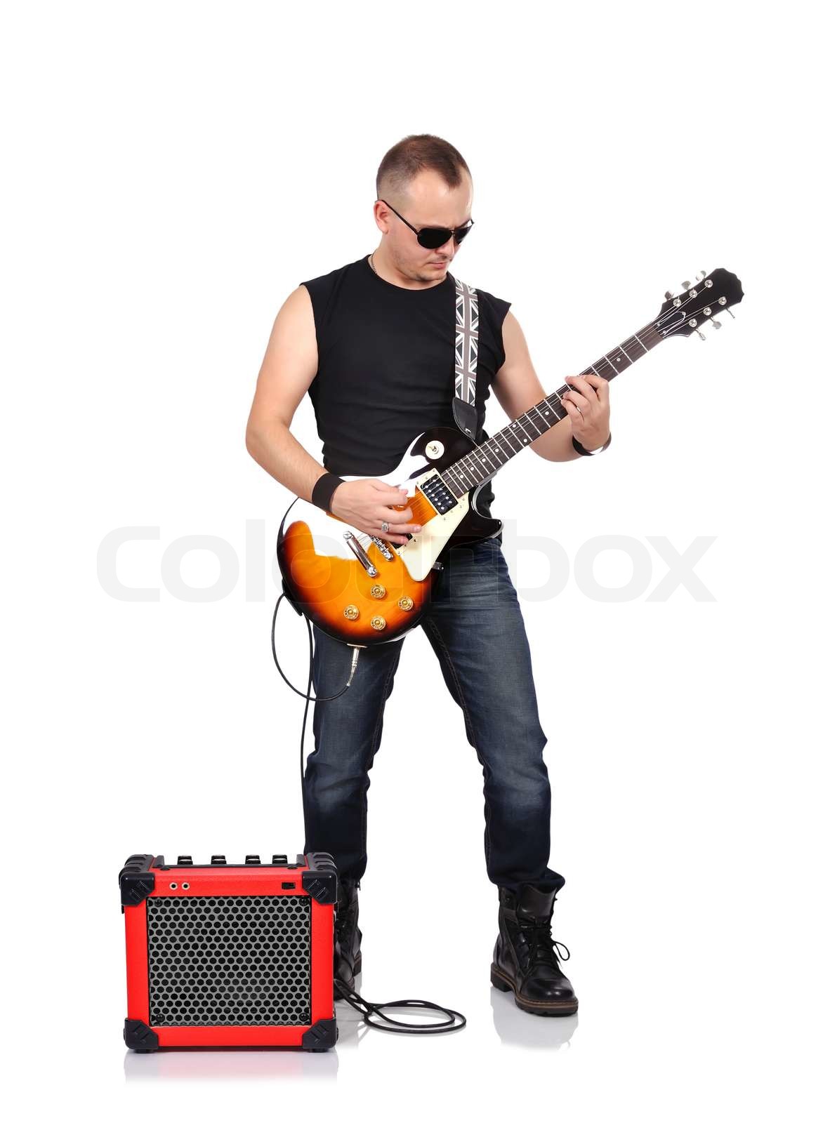 rocker man | Stock image | Colourbox