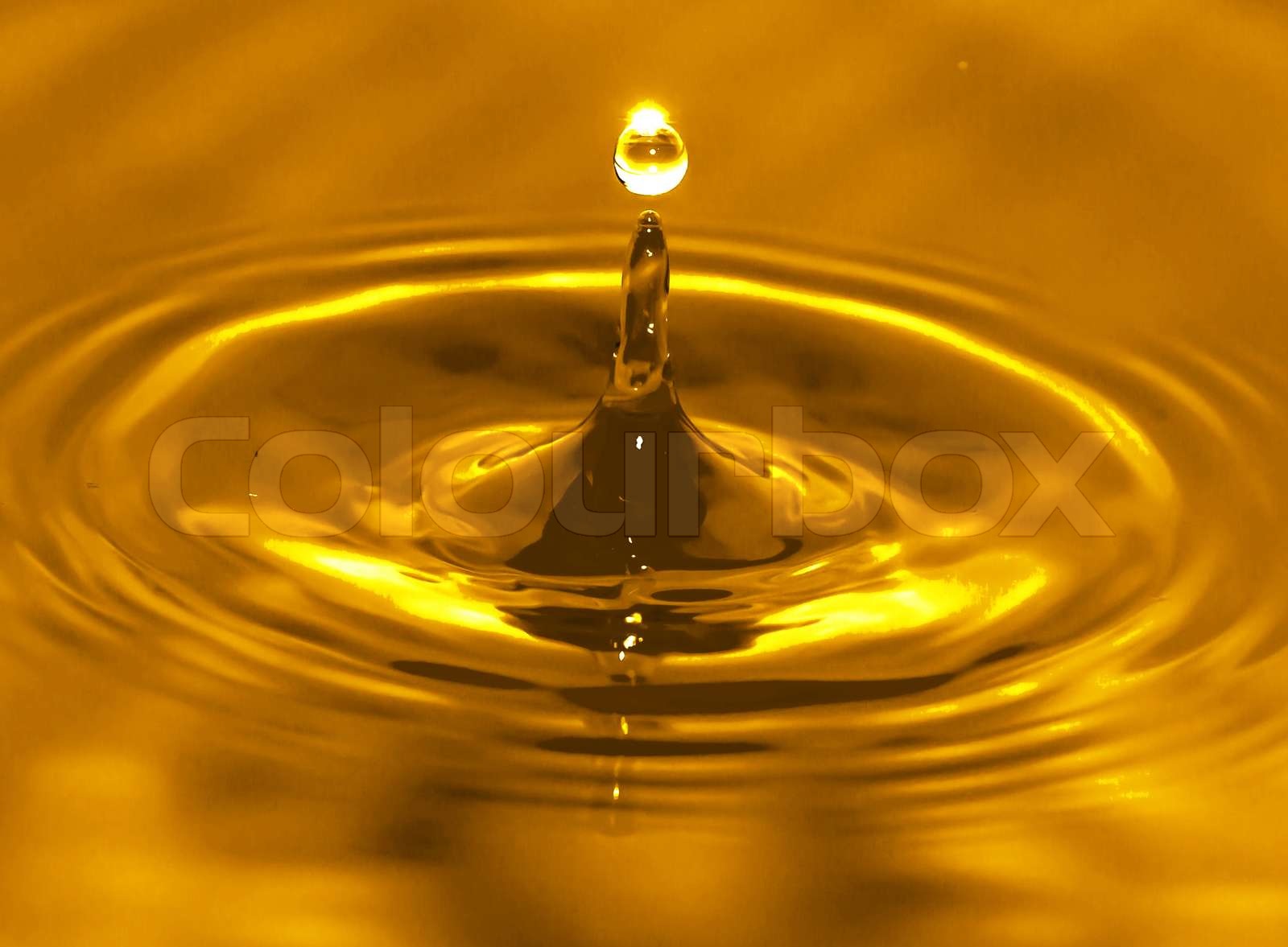 golden water | Stock image | Colourbox