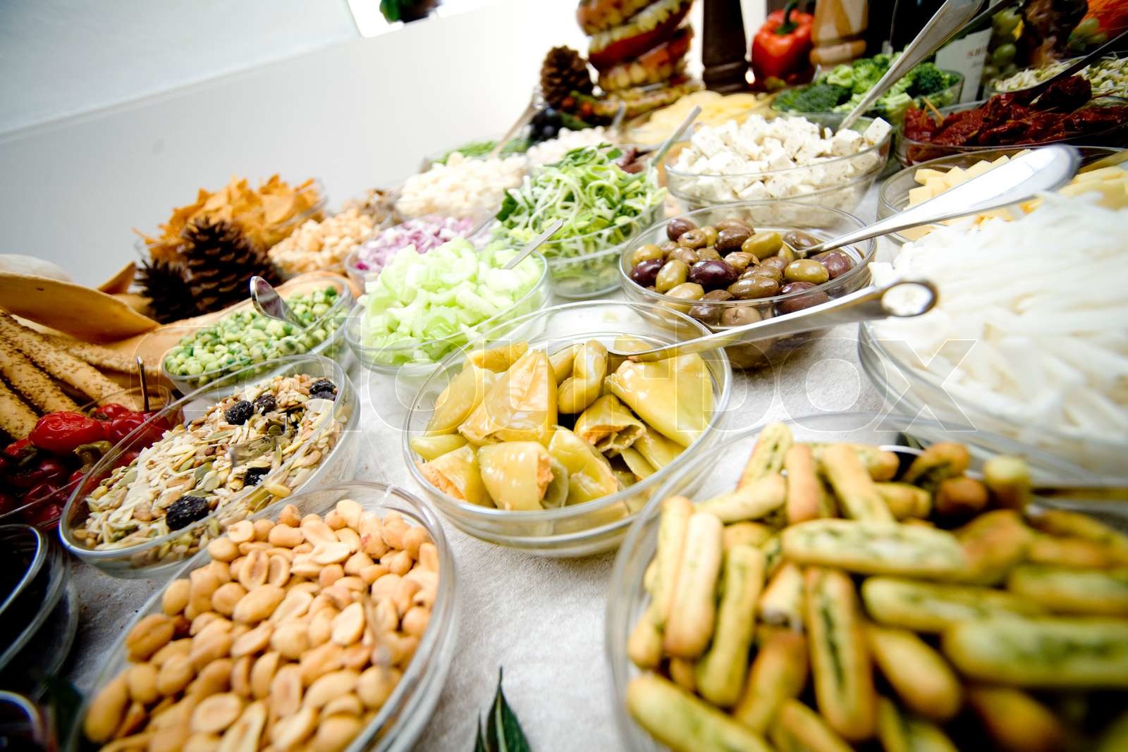 buffet, konfirmation, fest | Stock foto | Colourbox