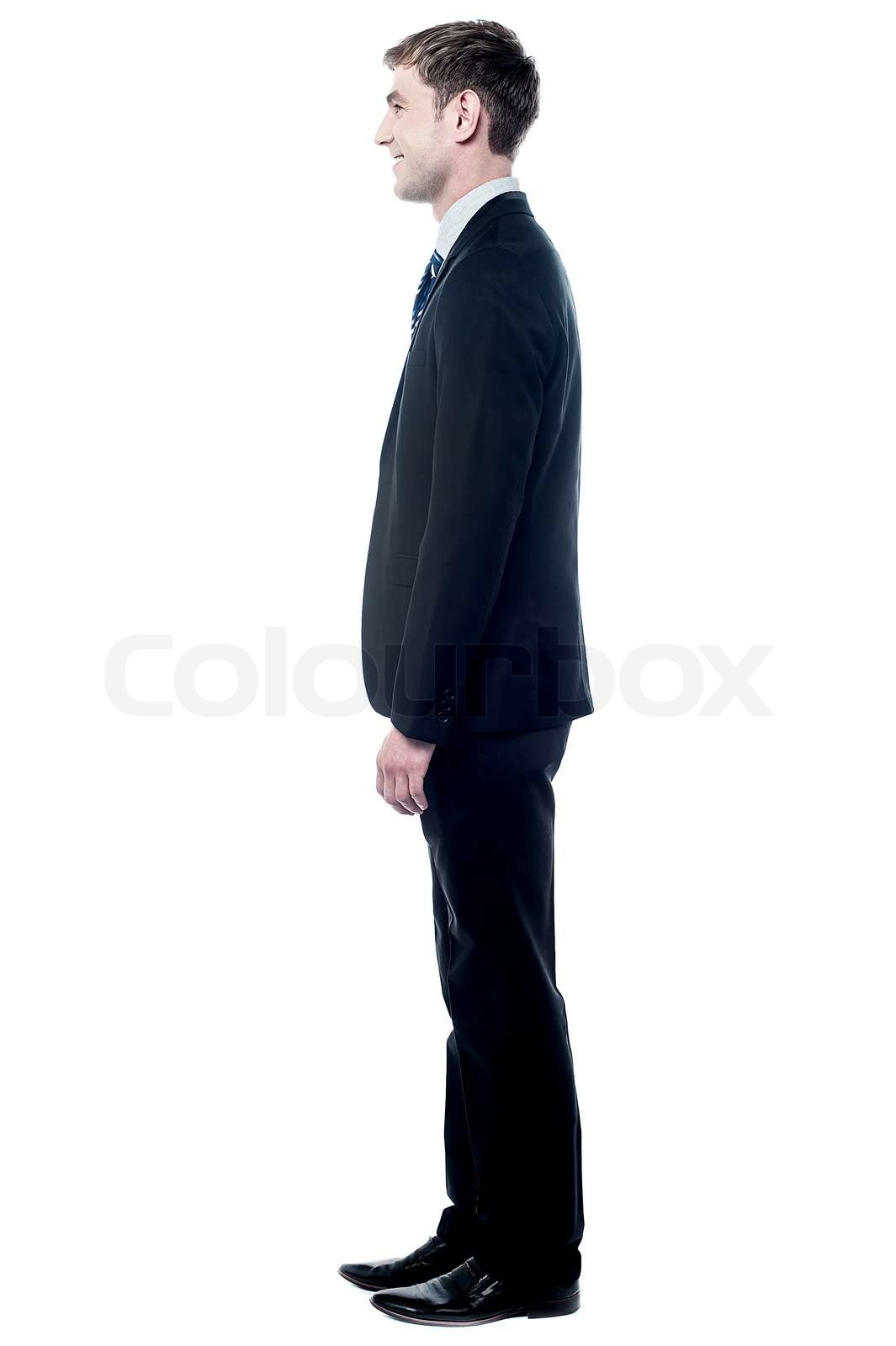 Young executive posing in business suit | Stock image | Colourbox