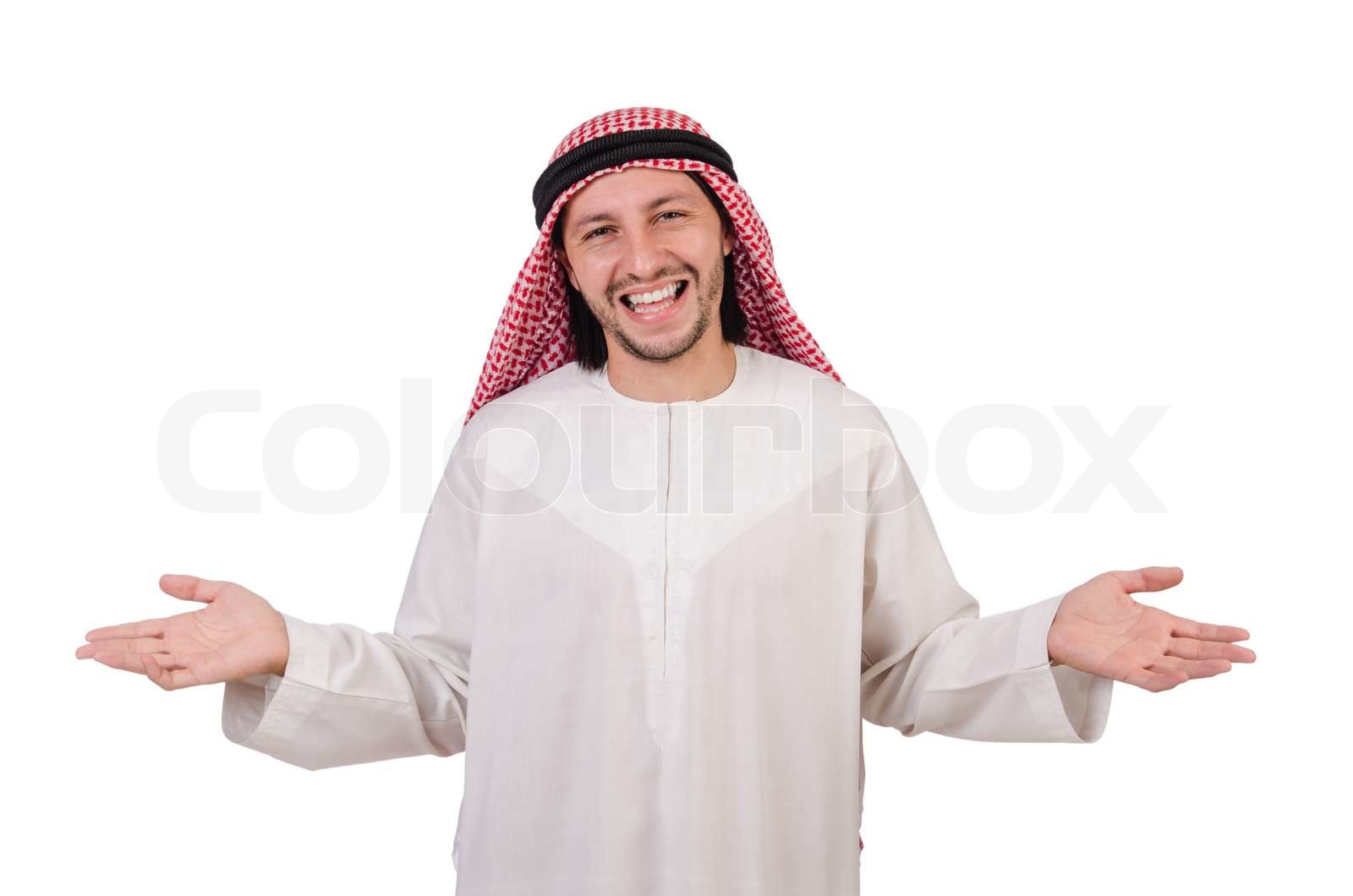 Arab man in diversity concept | Stock image | Colourbox