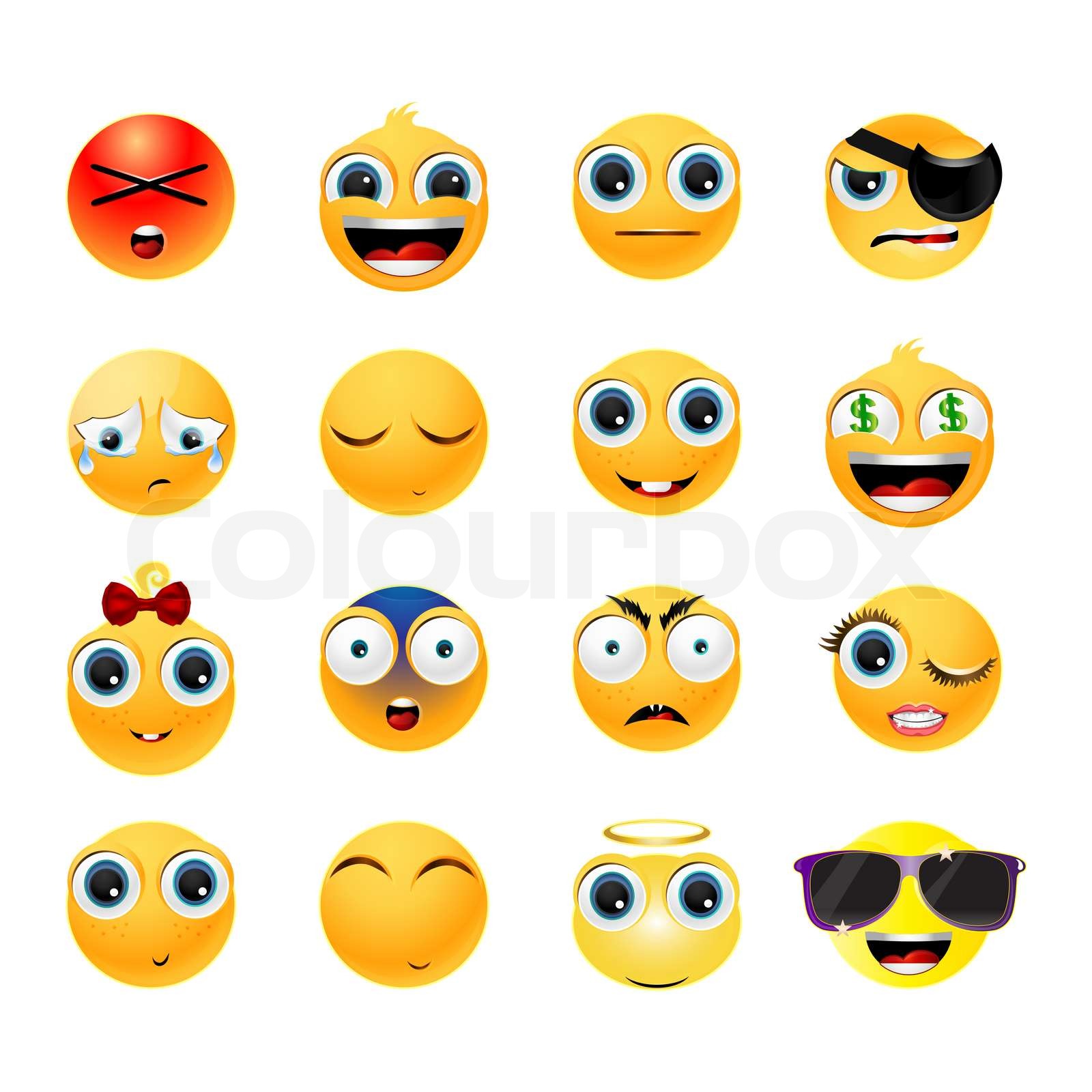 emoticons 9 | Stock image | Colourbox