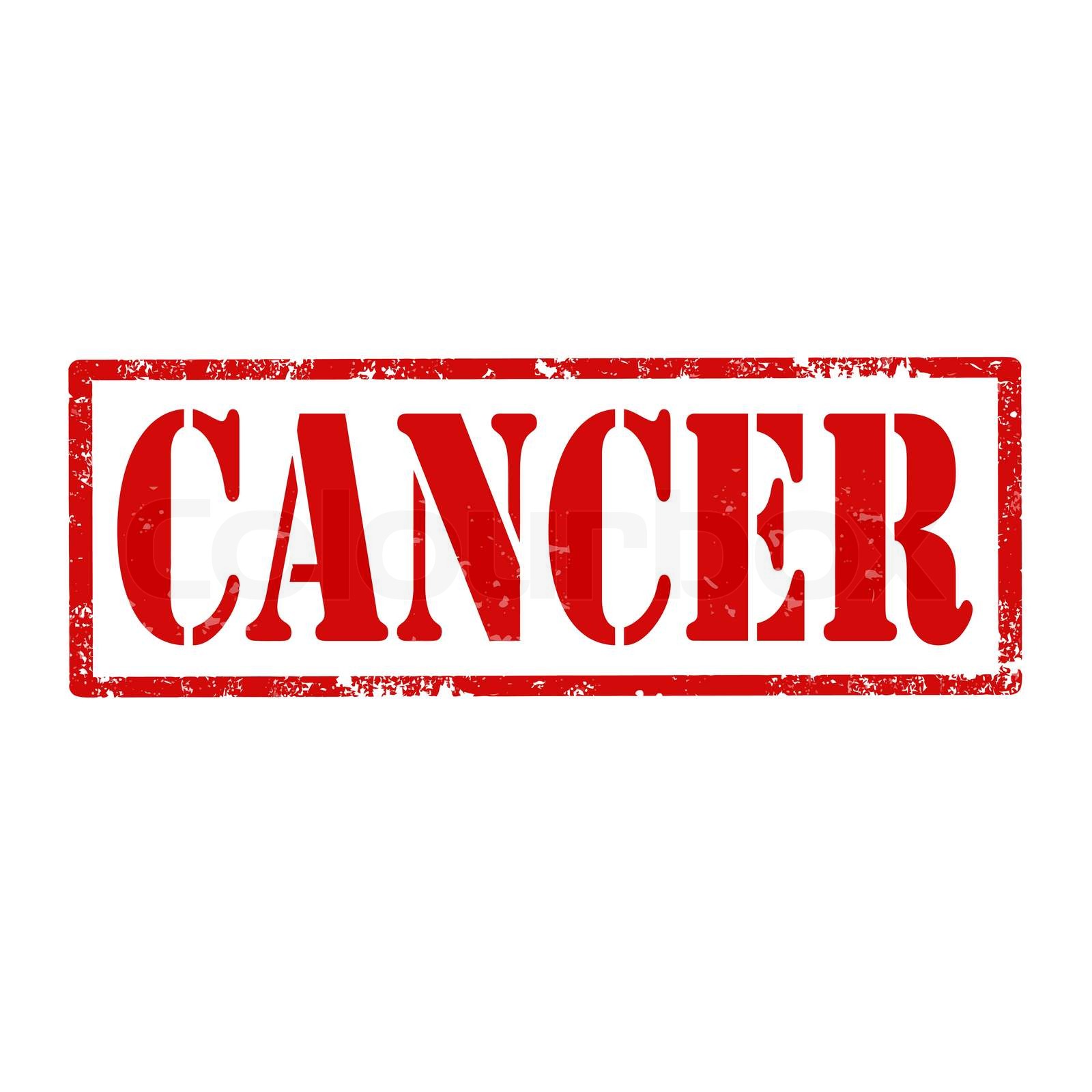 Cancer-stamp | Stock vector | Colourbox