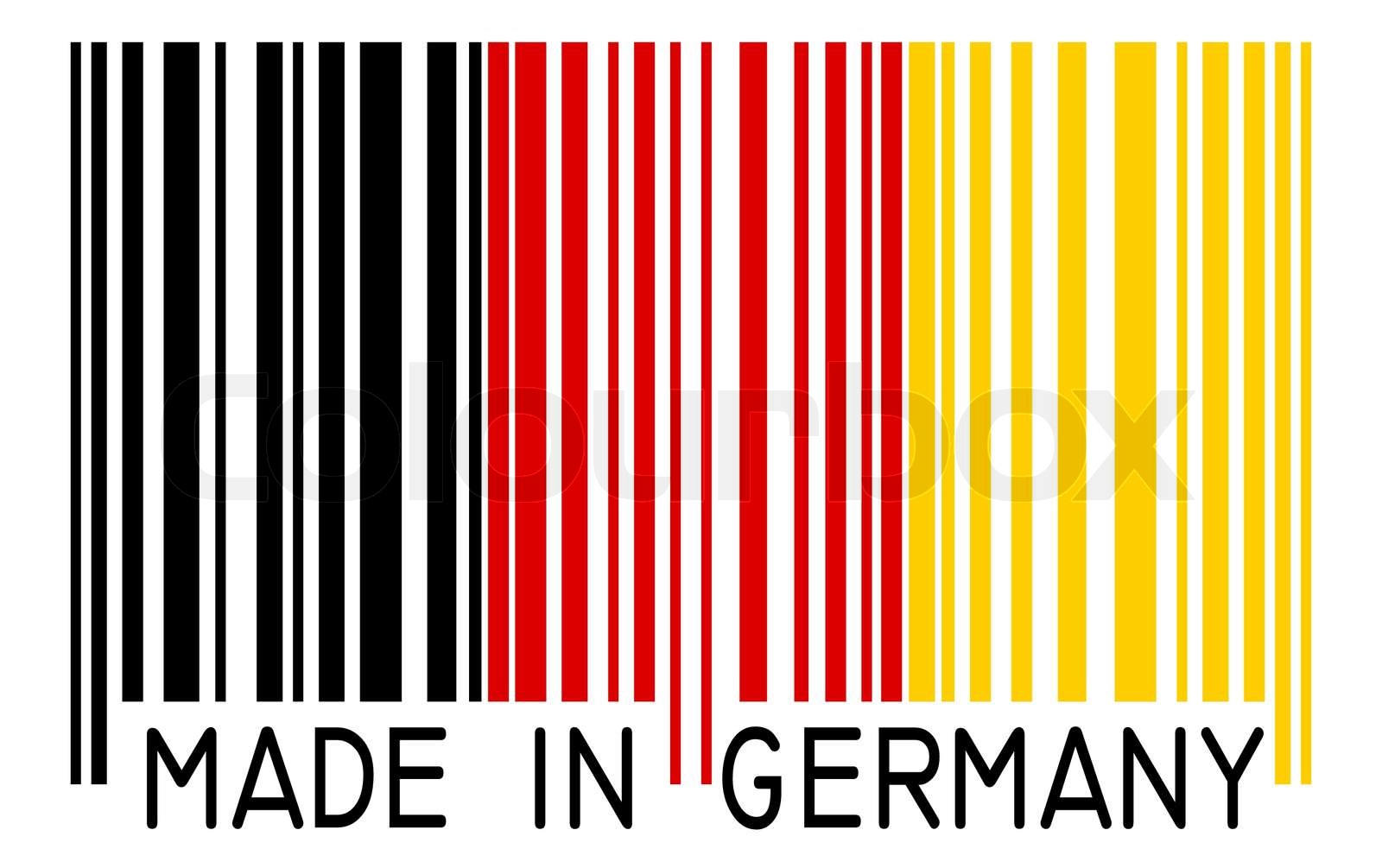 barcode - MADE IN GERMANY | Stock vector | Colourbox