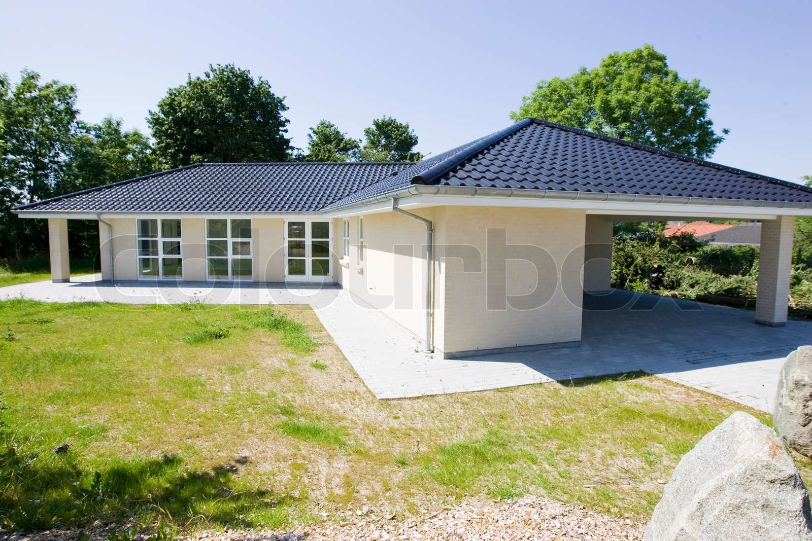 danmark, villa, hus | Stock foto | Colourbox
