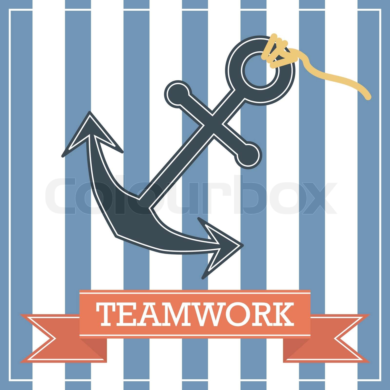 Anker | Stock-Vektor | Colourbox