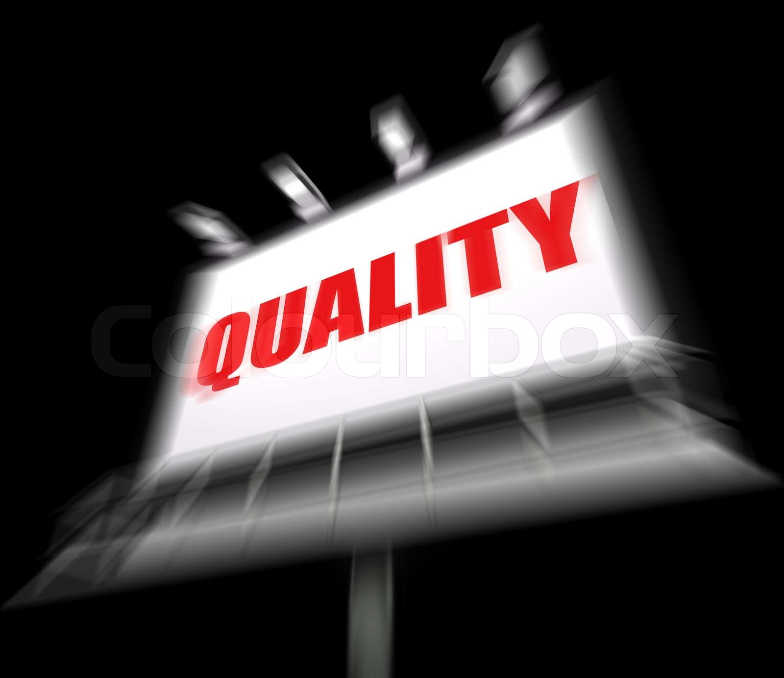 Qualität-Zeichen zeigt Zustand Aspekt oder perfekte zertifiziert ...
