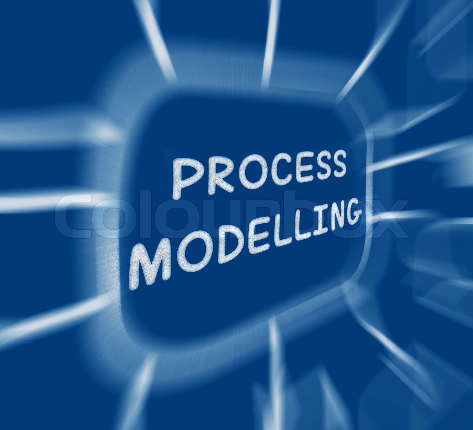 Process Modelling Diagram Displays Representing Business Processes ...