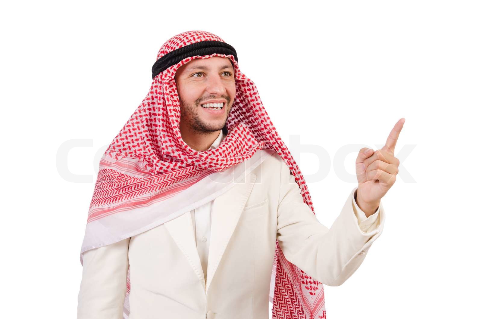 Arab man in diversity concept | Stock image | Colourbox