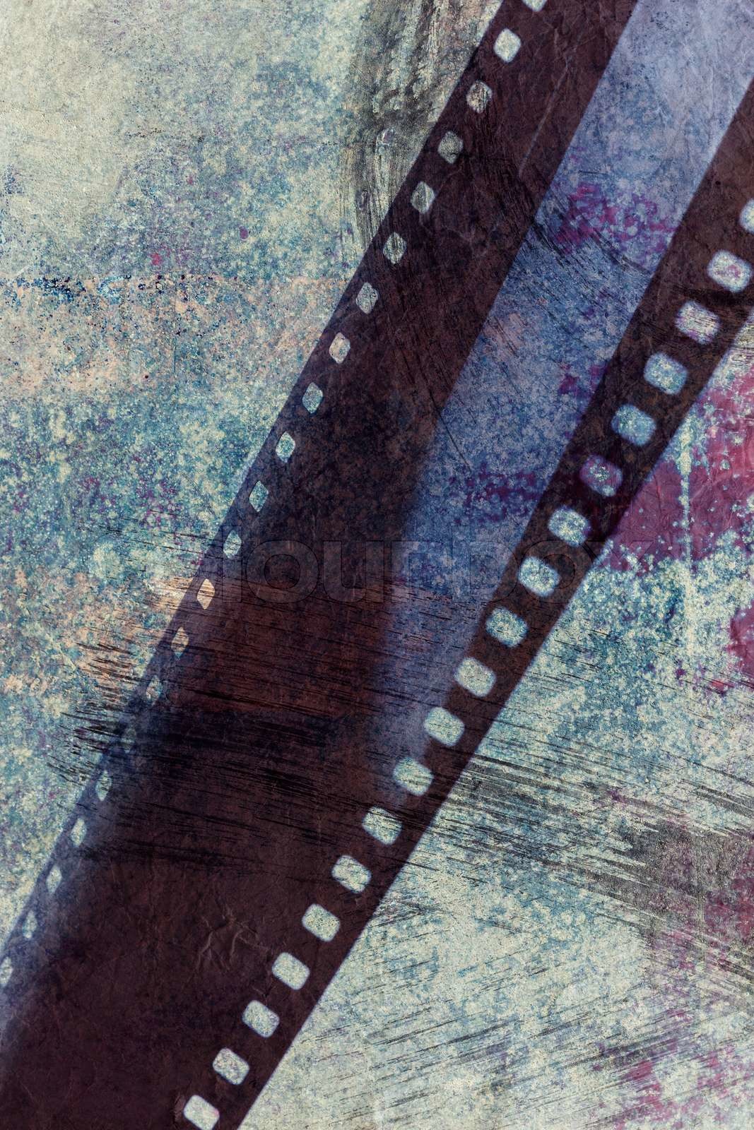 photographic film strip | Stock image | Colourbox