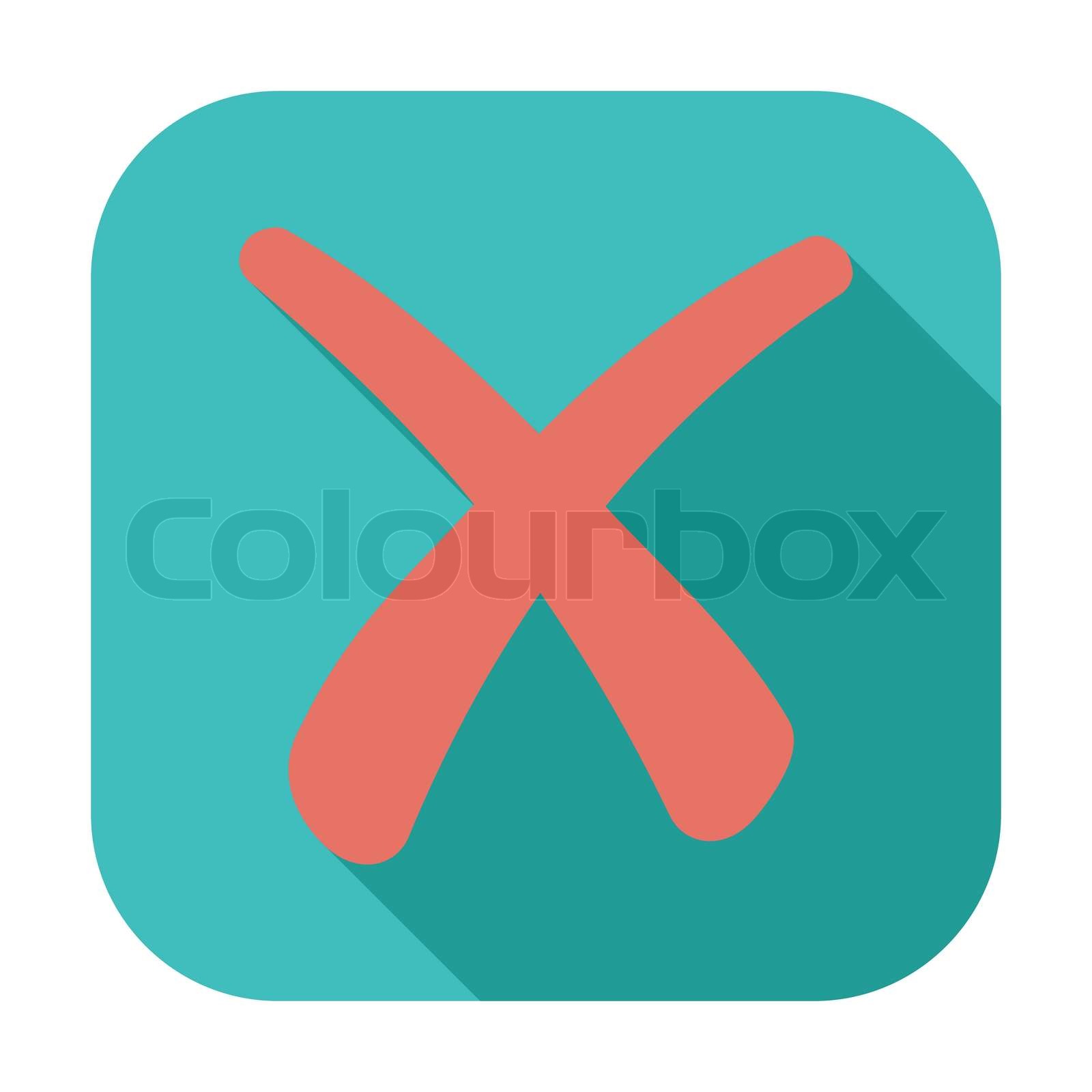 Delete button | Stock vector | Colourbox