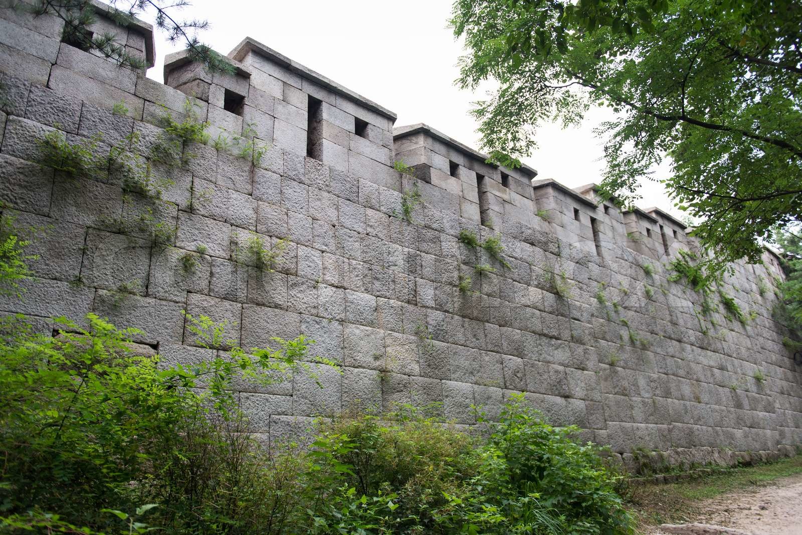 Fortress wall of Seoul | Stock image | Colourbox