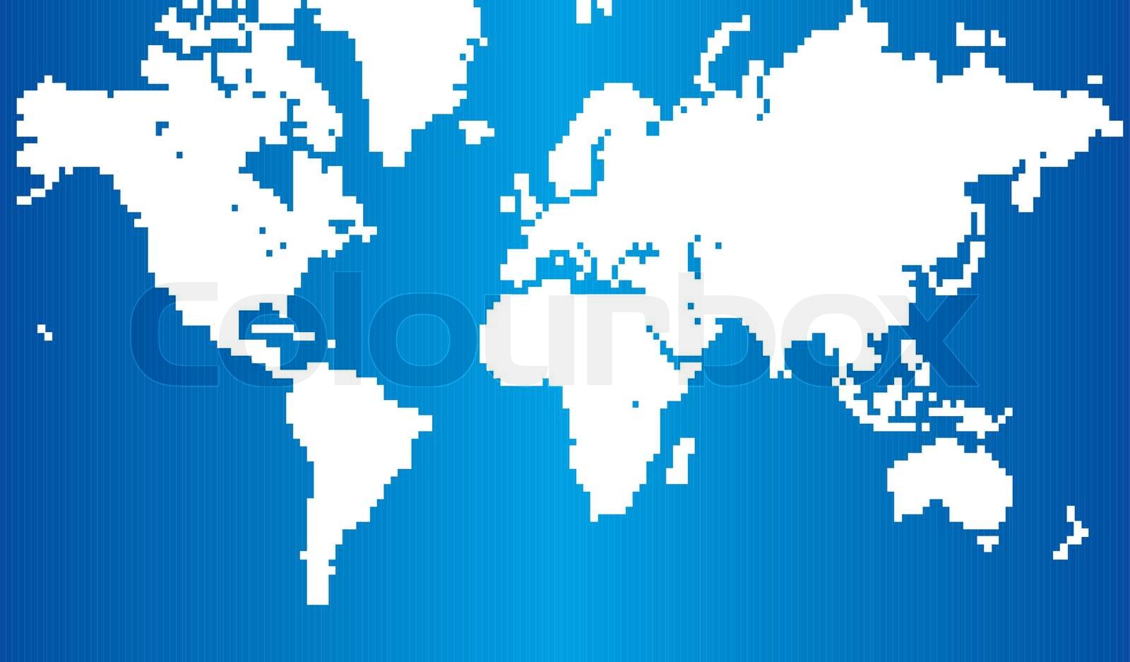 Pixel World Stock Vector Colourbox pixel-world-stock-vector-colourbox