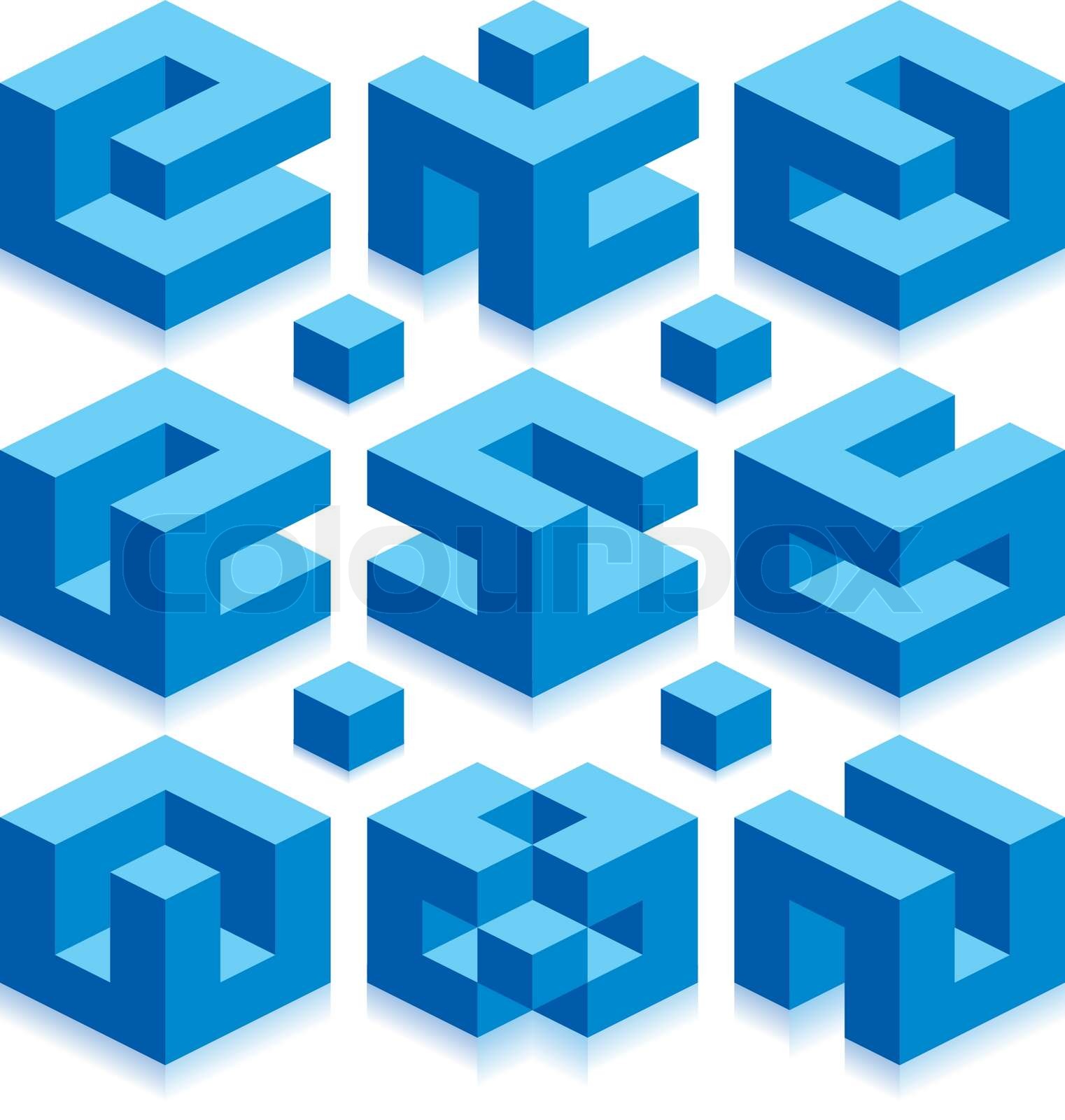 Borg logos | Stock vector | Colourbox