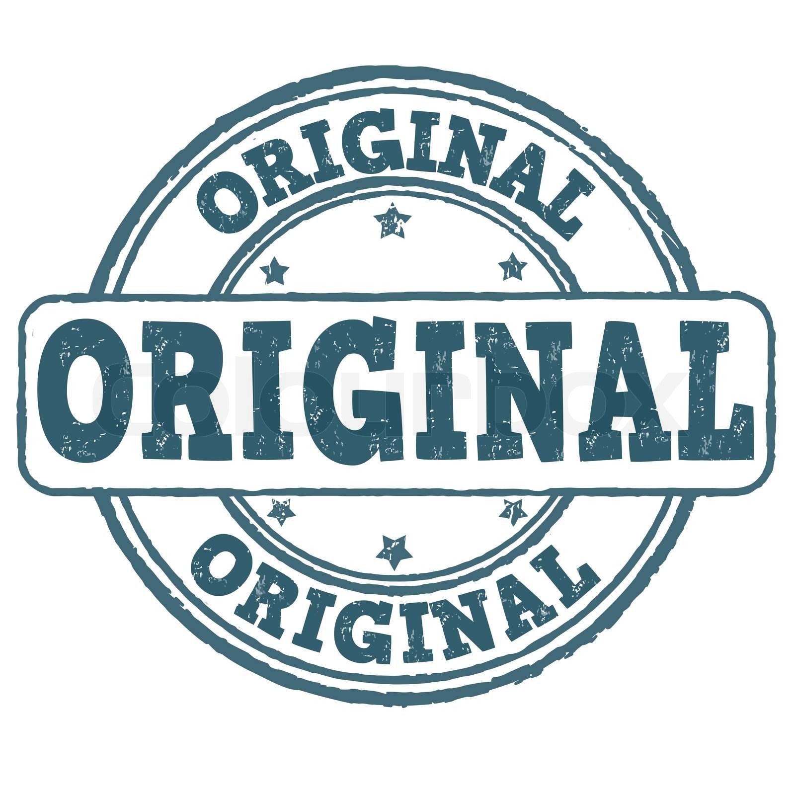 Original stamp | Stock vector | Colourbox