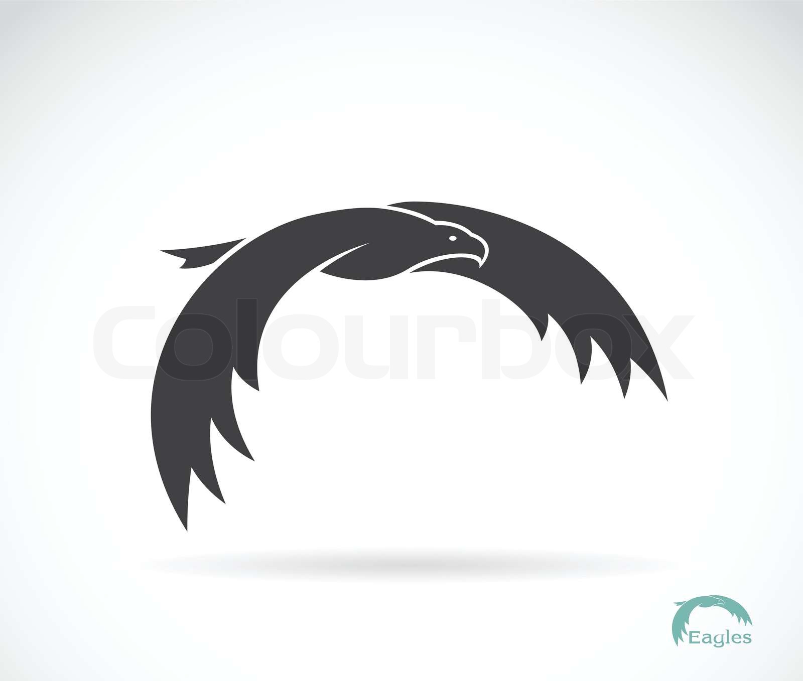 Vector Image Of An Eagle Design Stock Vector Colourbox