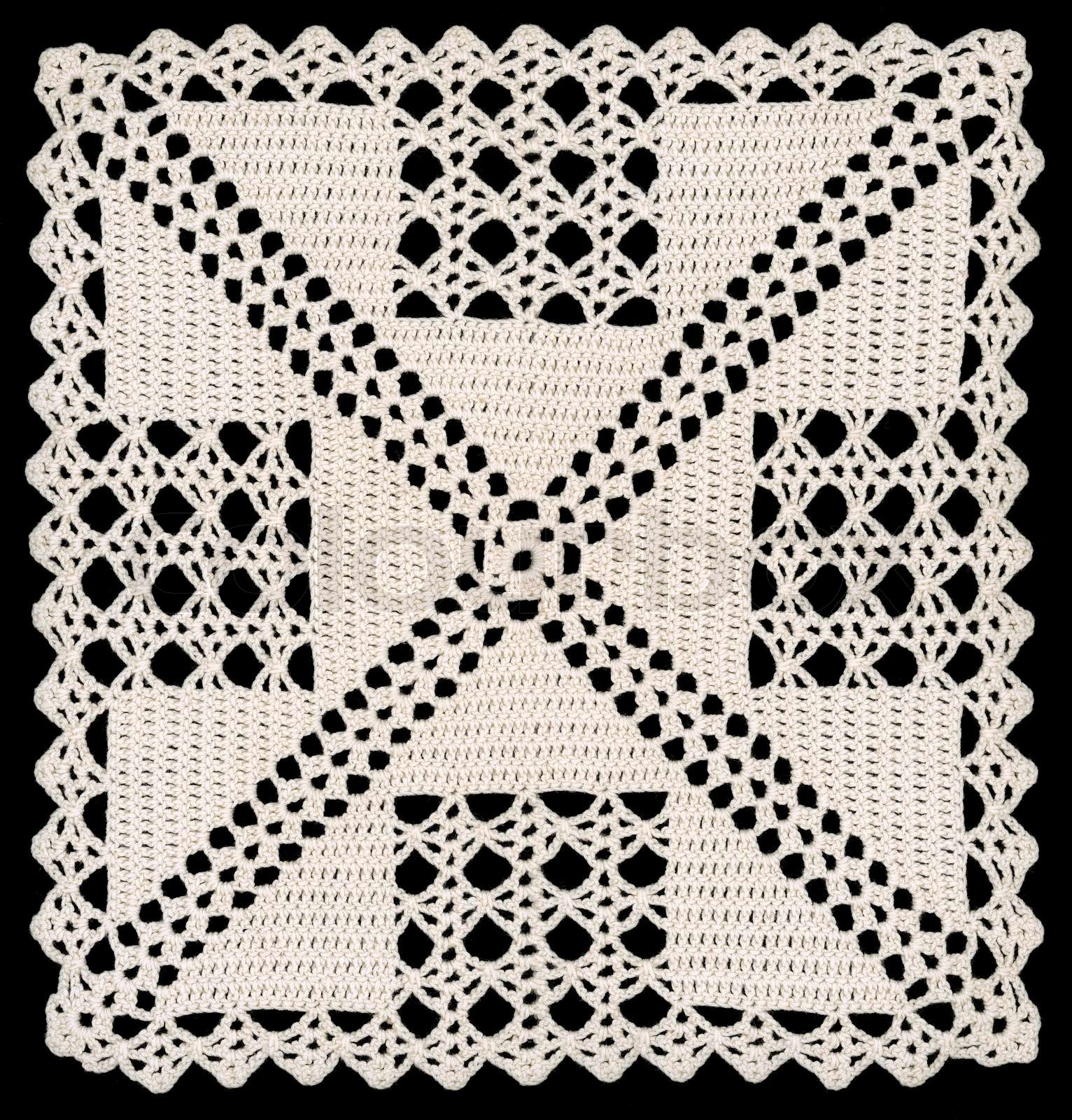 Lace square | Stock image | Colourbox