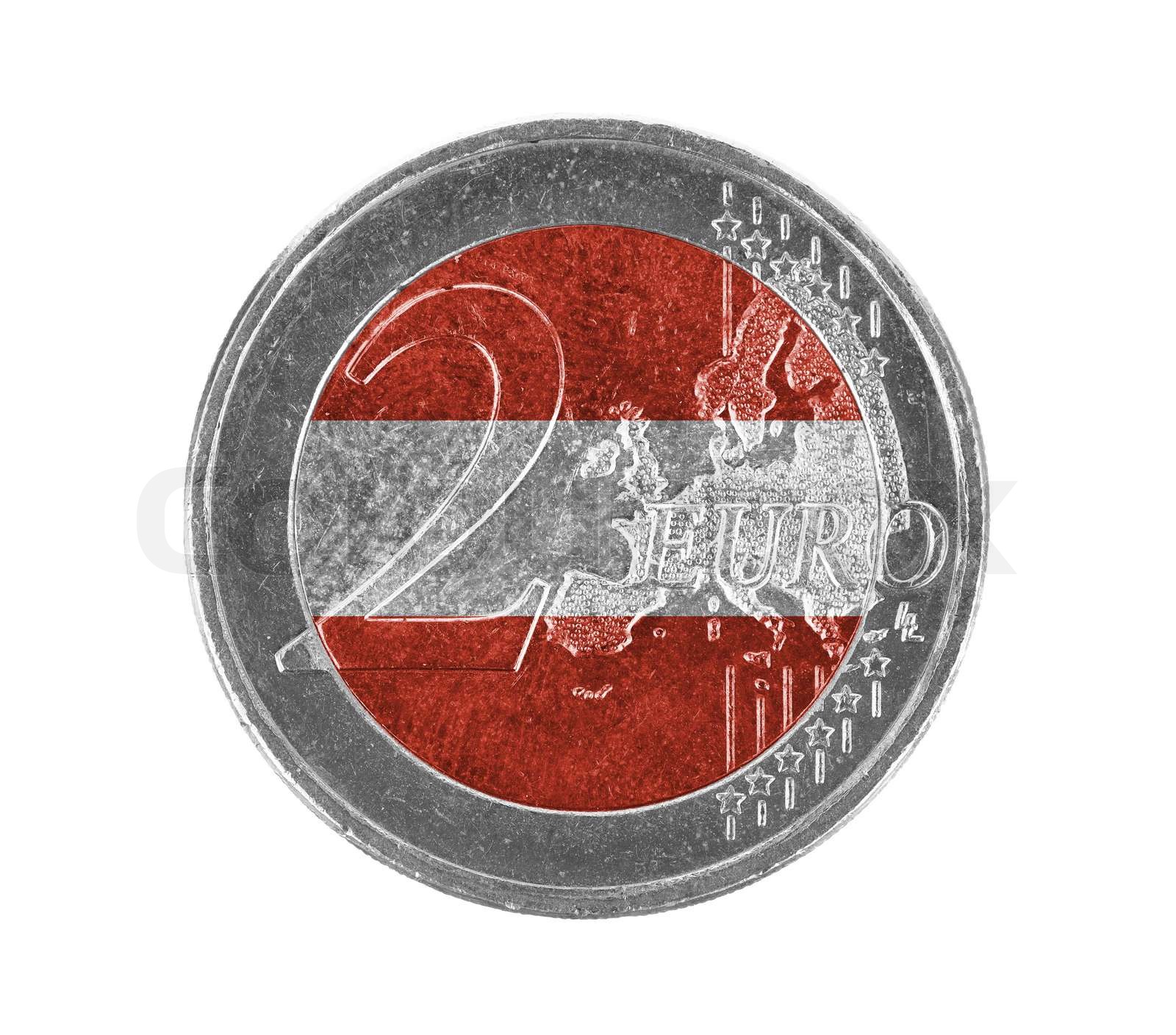 Euro coin, 2 euro | Stock image | Colourbox