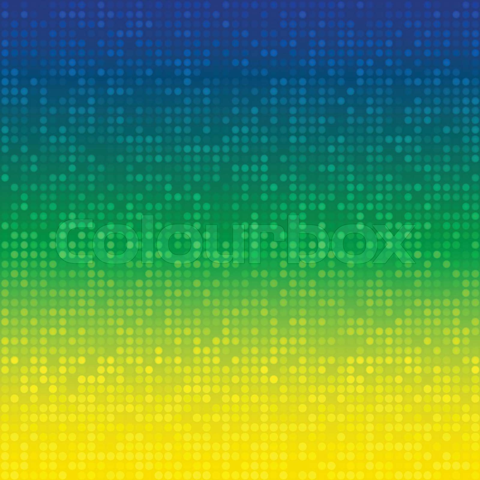 Abstract Background using Brazil flag colors | Stock vector | Colourbox