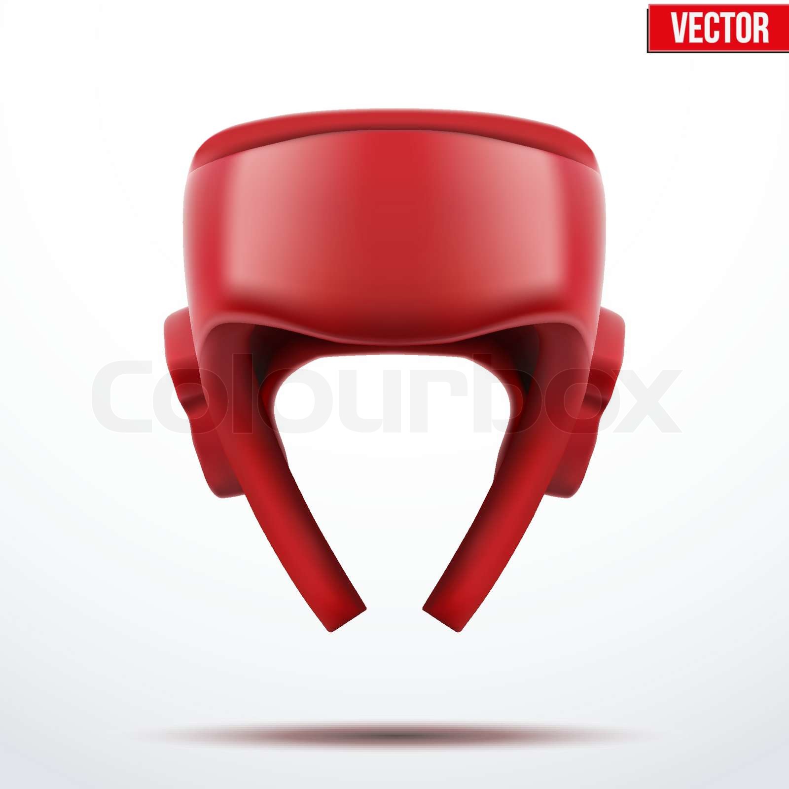 Boxing helmet. Vector Illustration. | Stock vector | Colourbox