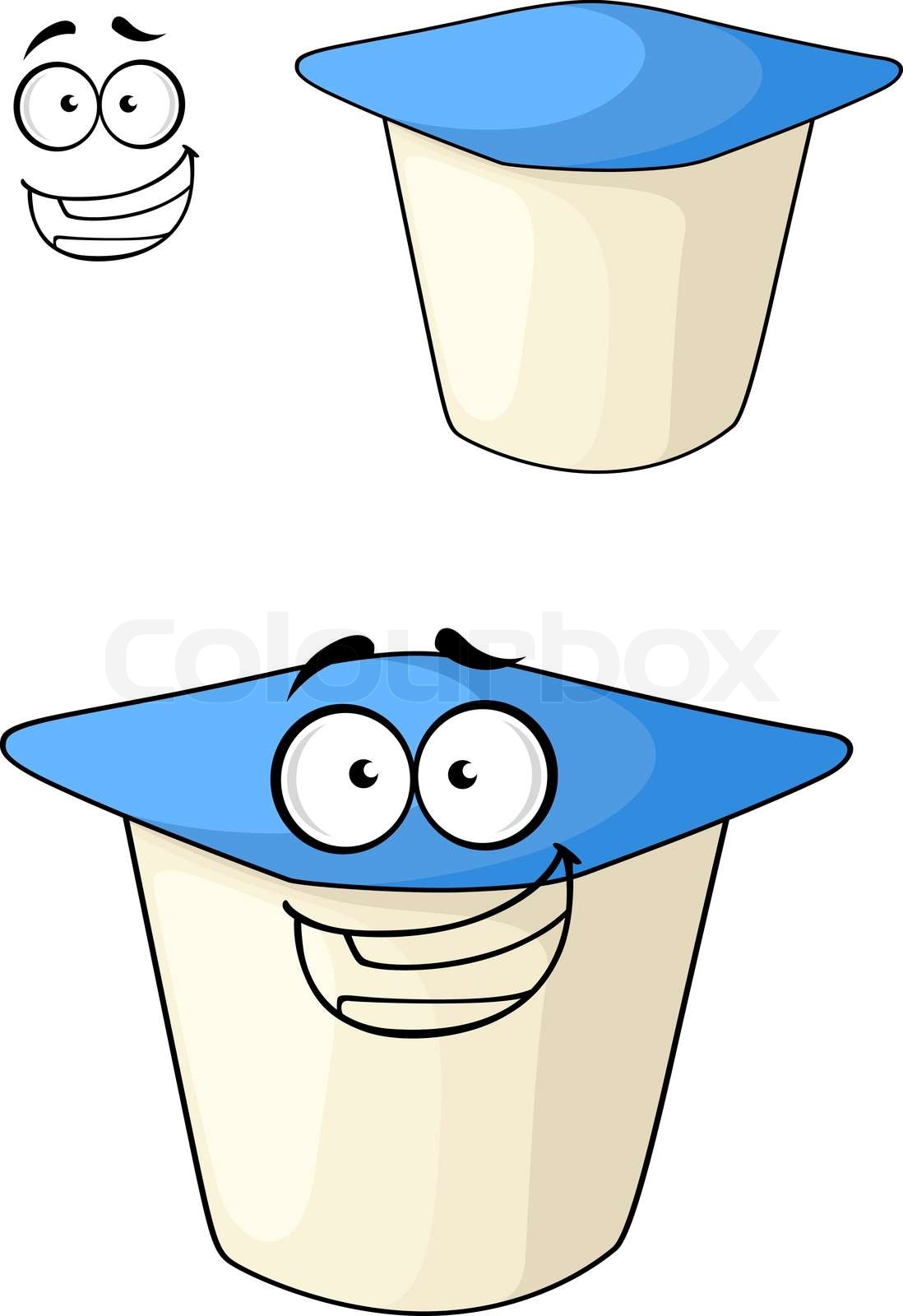 Yogurt Cartoon