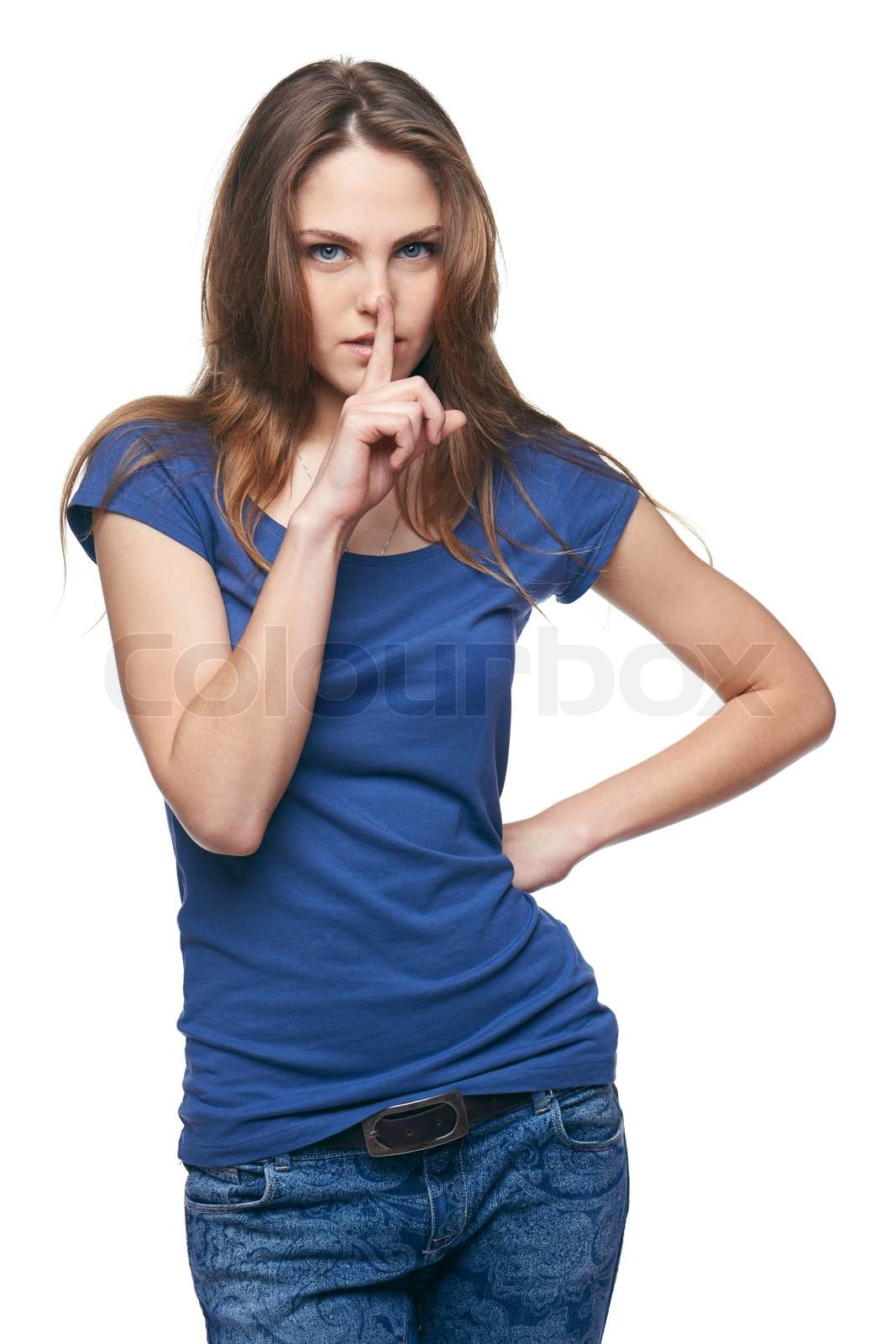 Secret woman | Stock image | Colourbox