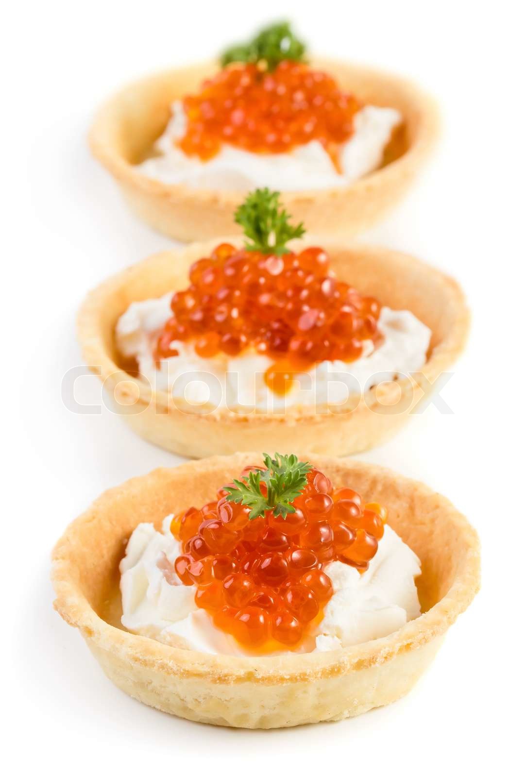 Caviar snacks | Stock image | Colourbox