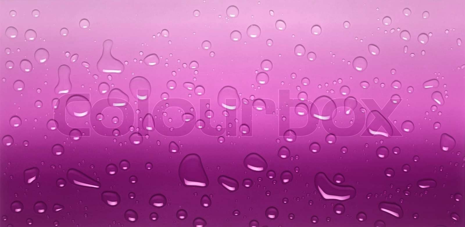 Pink drops | Stock image | Colourbox