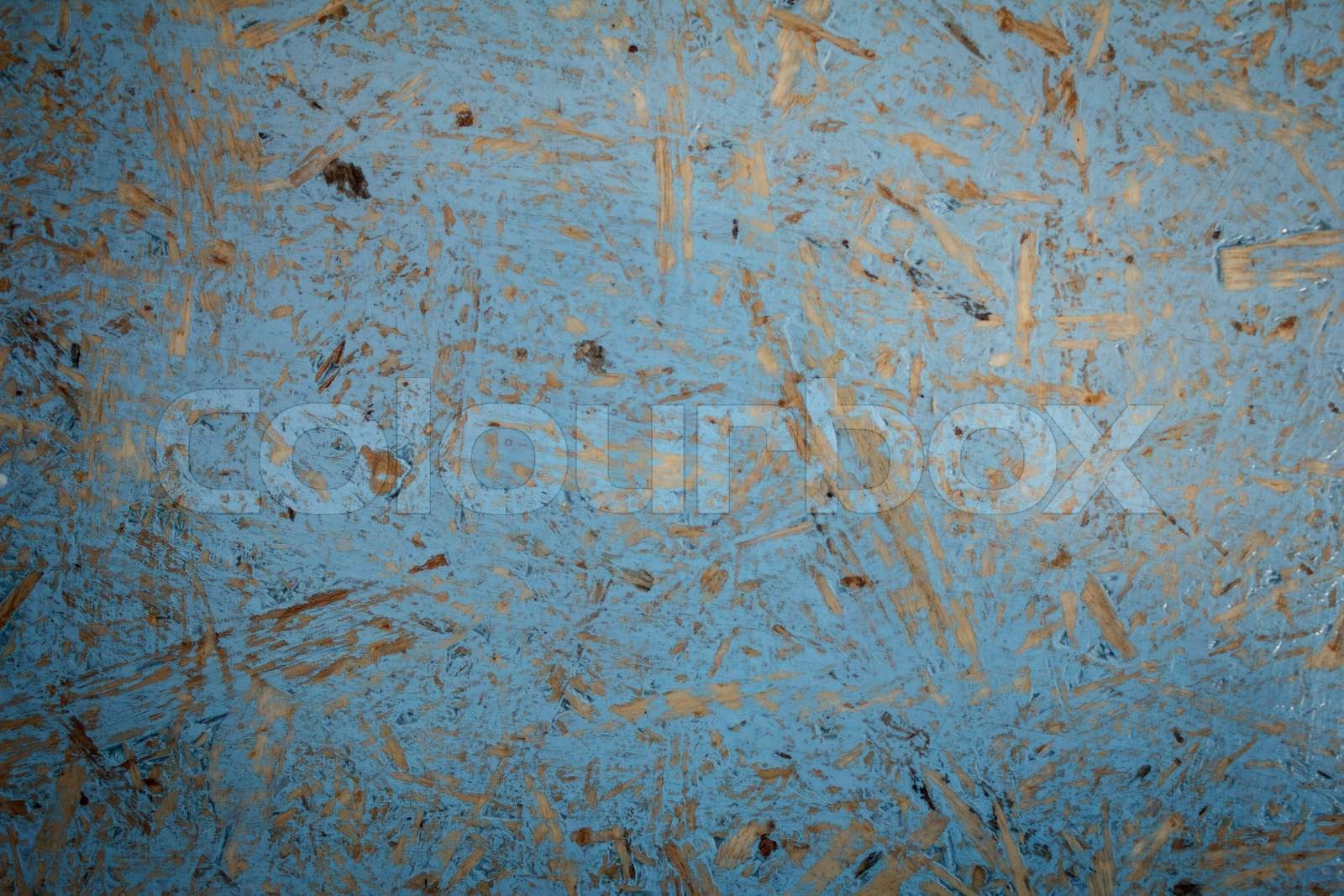 Blue OSB Oriented Strand Board | Stock image | Colourbox