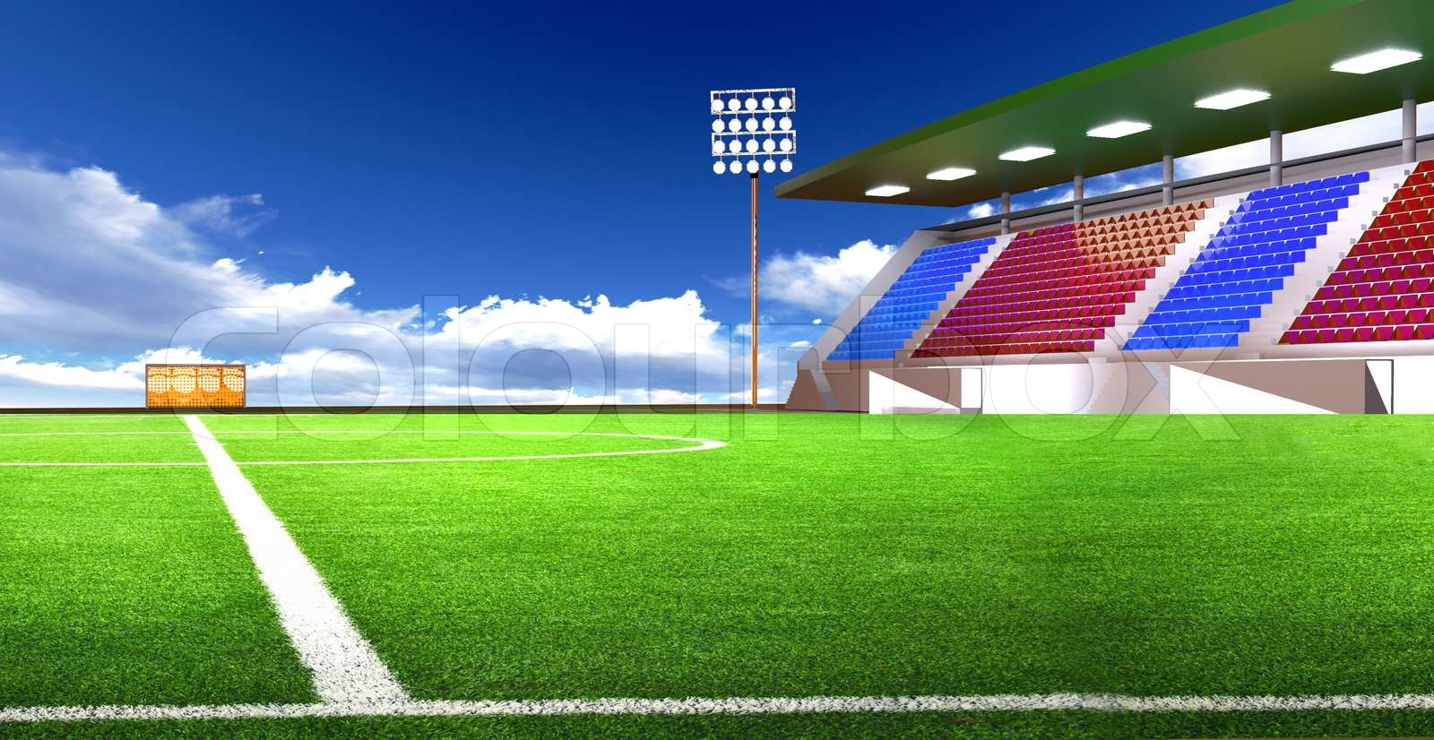 soccer stadium | Stock image | Colourbox