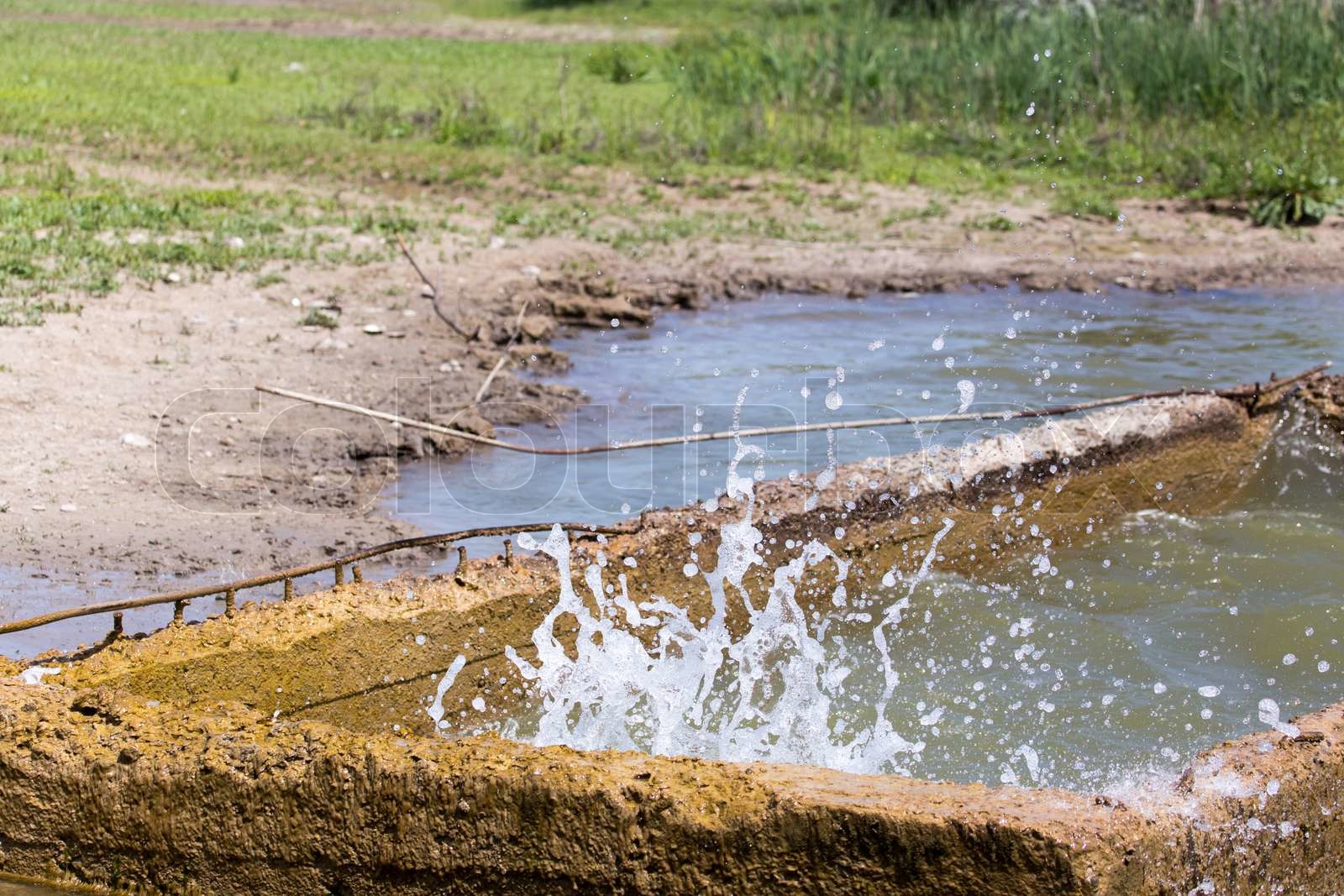water from a spring | Stock image | Colourbox
