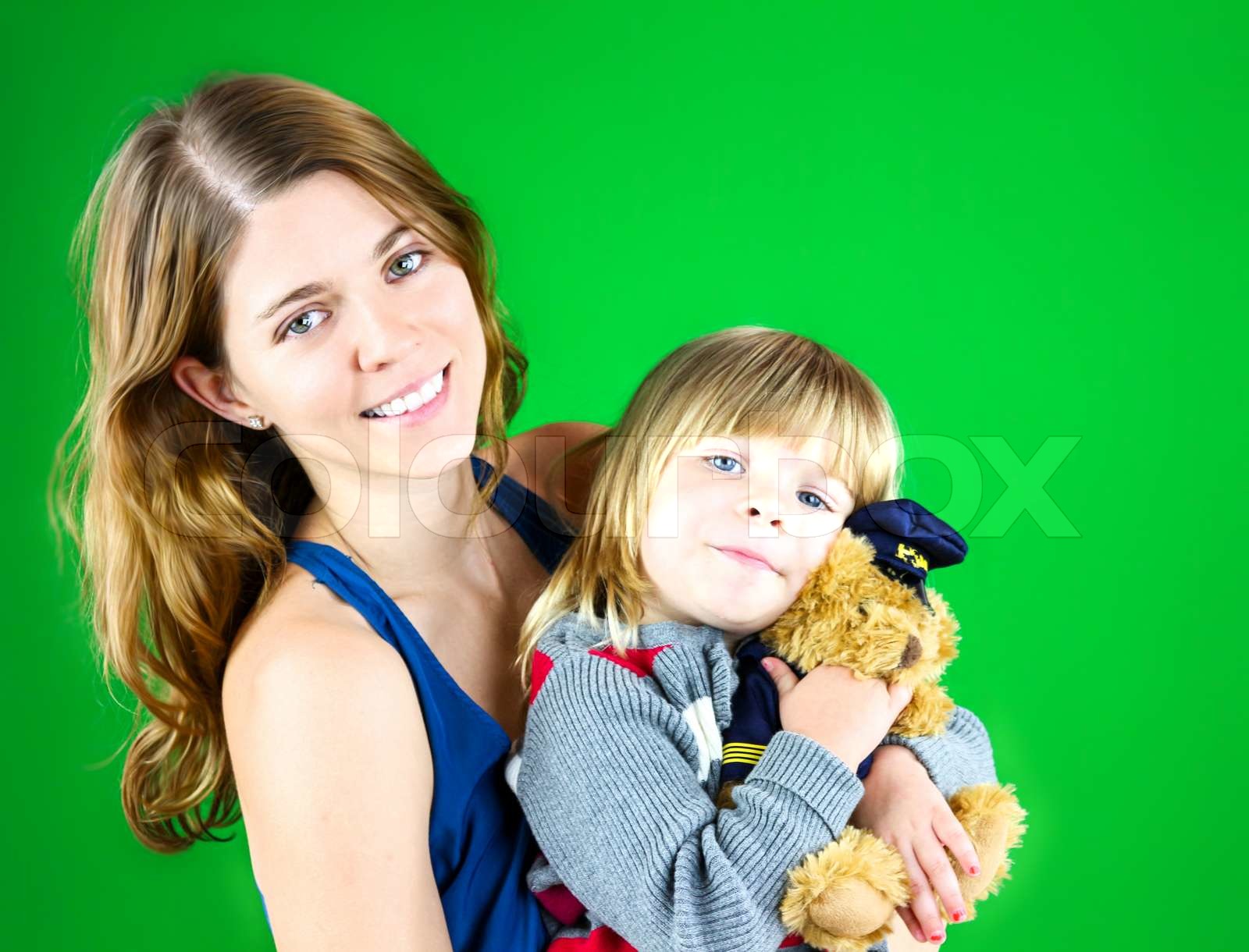 süße Mutter und Kind | Stock Bild | Colourbox