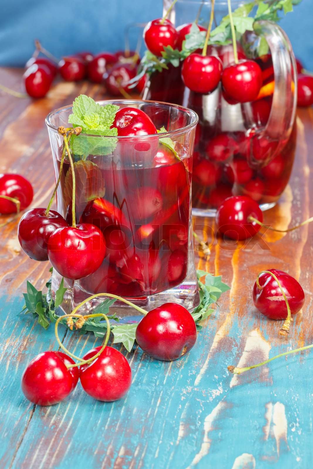 Kirschsaft | Stock Bild | Colourbox