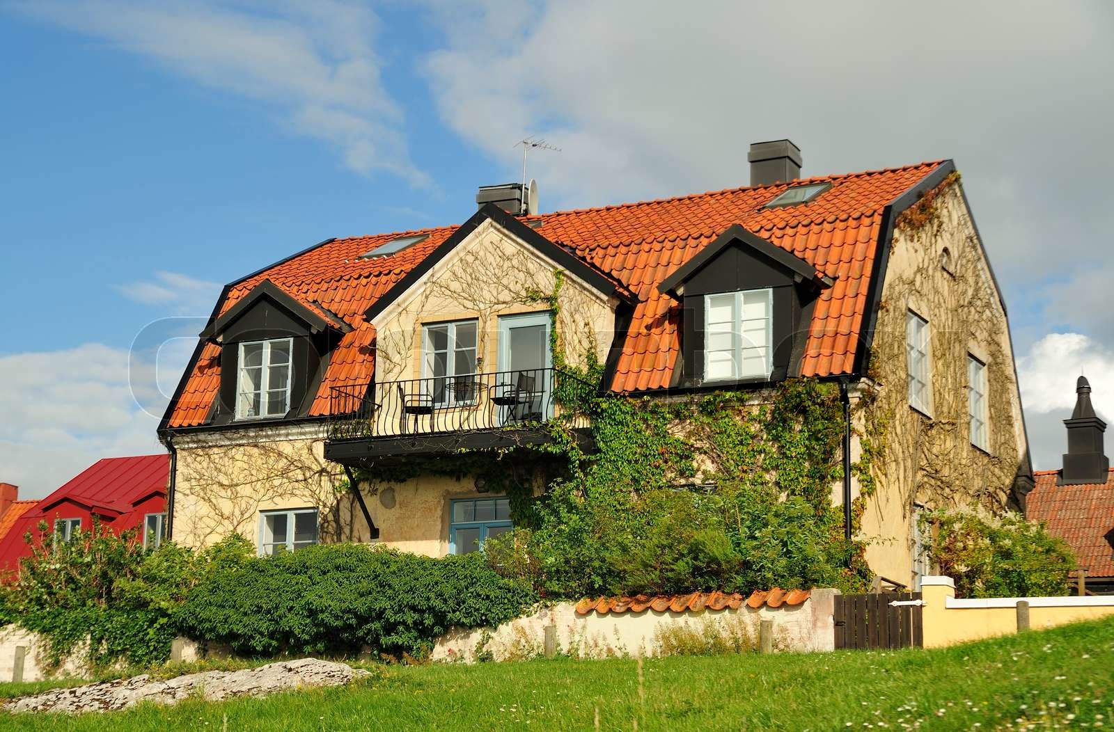 Swedish housing | Stock image | Colourbox