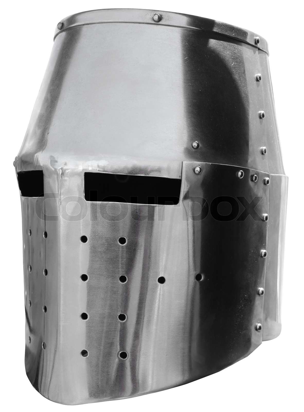 mittelalterliche Ritter helmet4 | Stock Bild | Colourbox