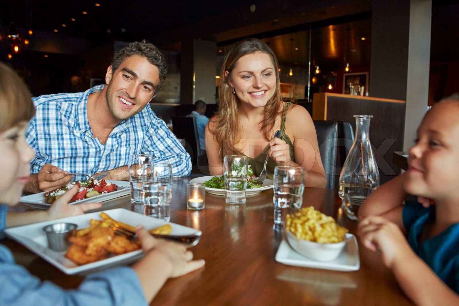 Mahlzeit Im Restaurant