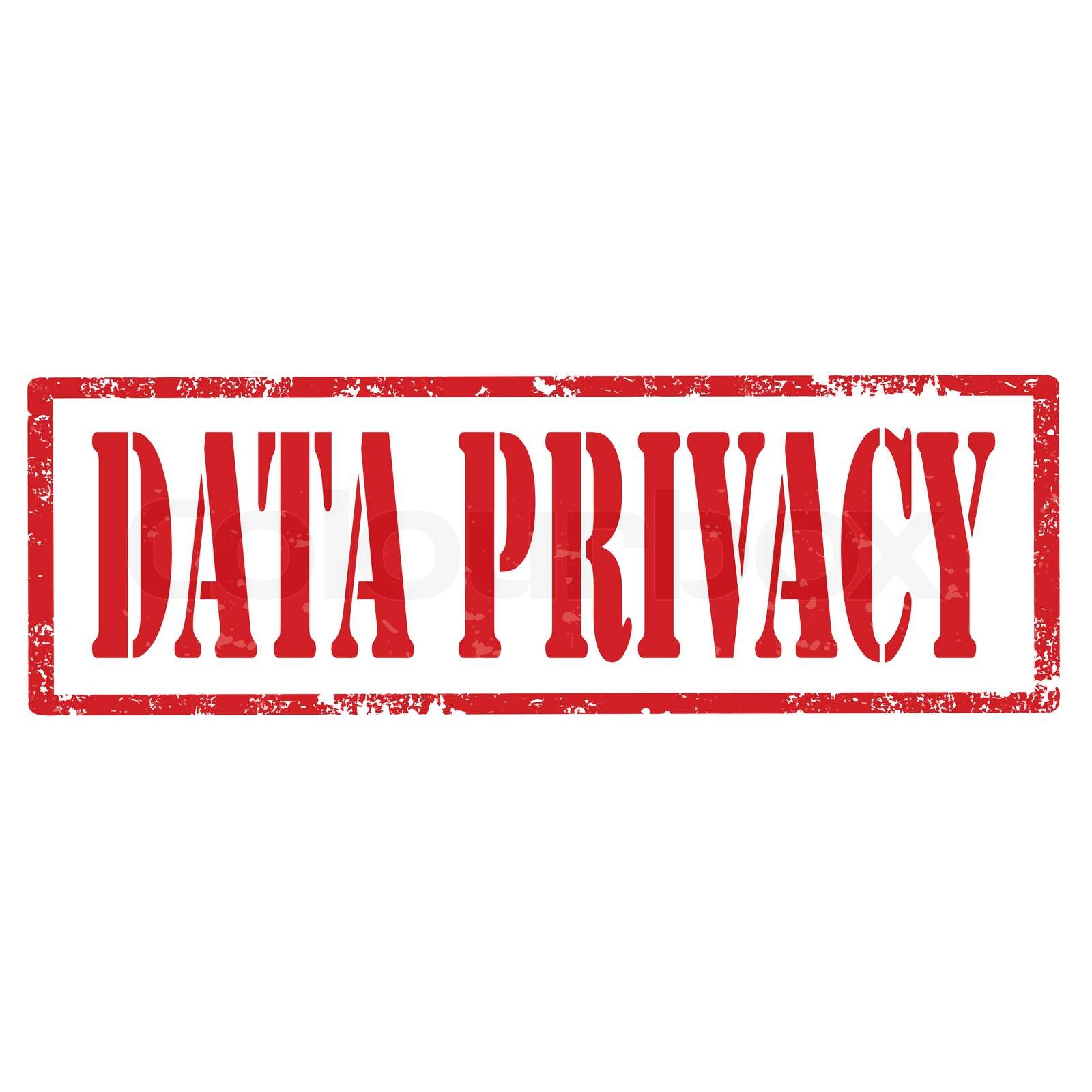 Data Privacy-stamp | Stock vector | Colourbox