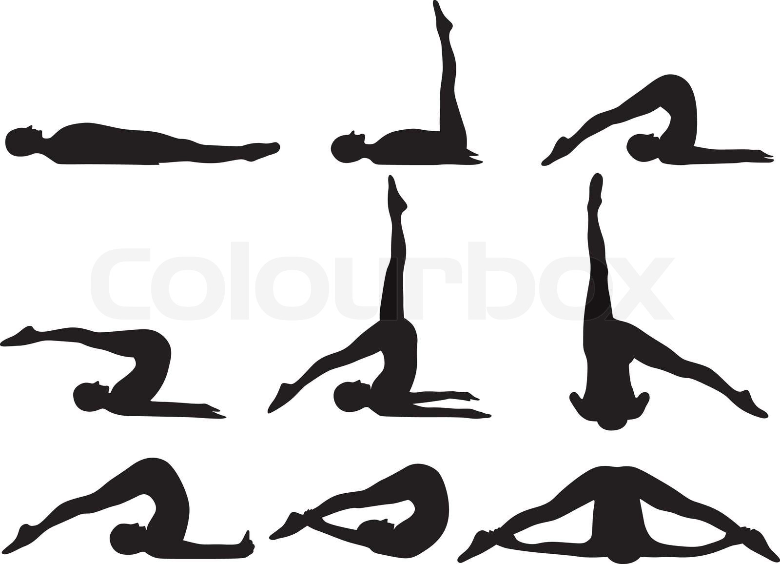 Yoga | Stock vector | Colourbox