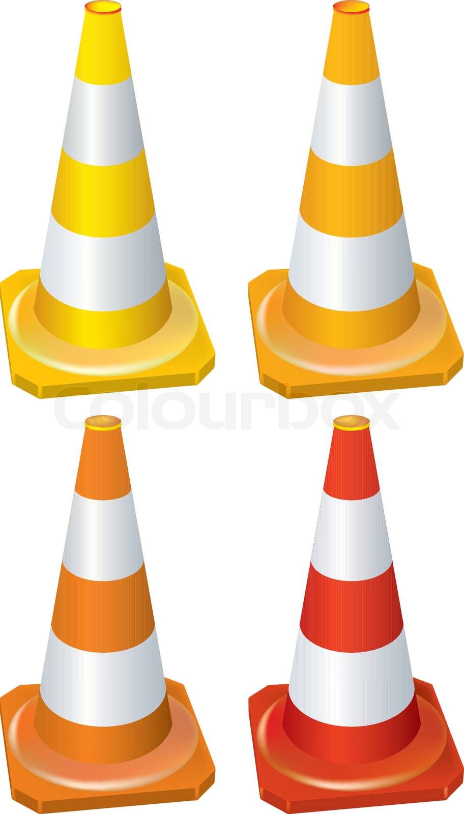 Cones | Stock vector | Colourbox