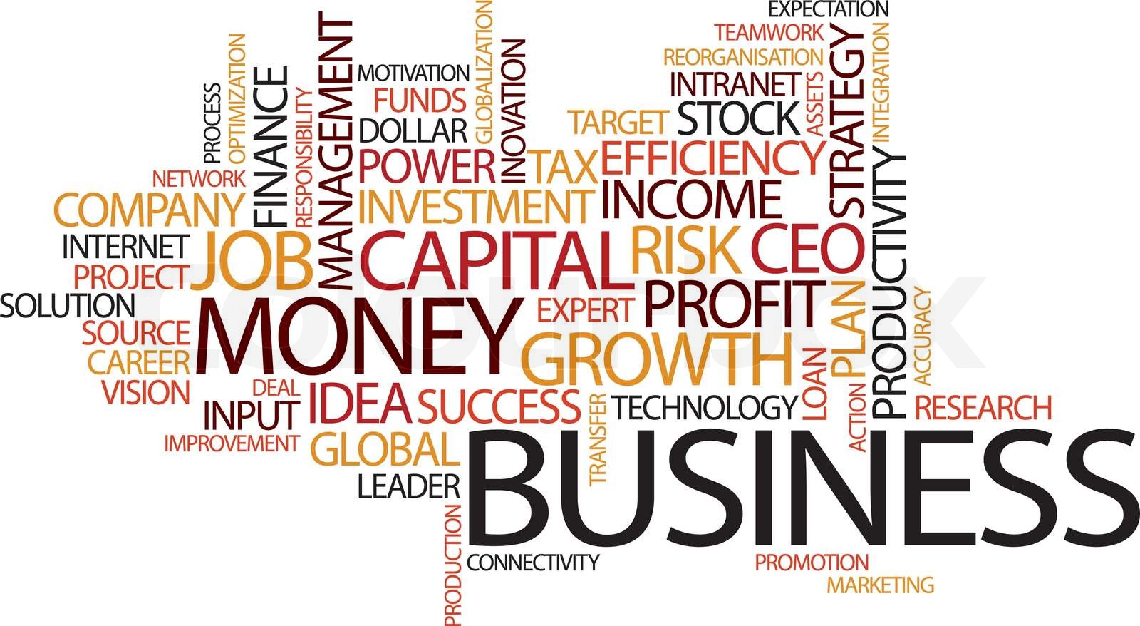 Business Tag Cloud | Stock vector | Colourbox