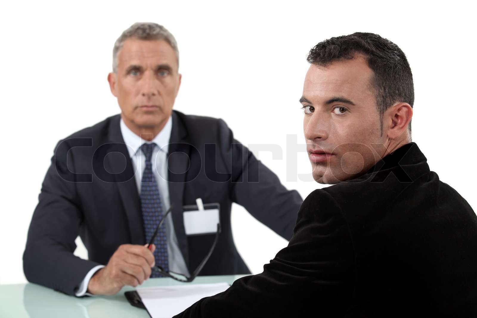 ein Job-interview | Stock Bild | Colourbox