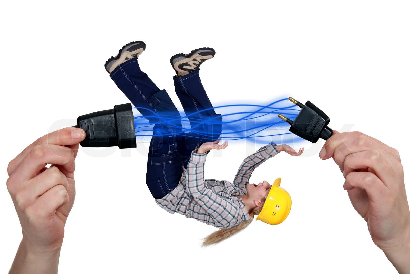 Disconnecting plug | Stock image | Colourbox