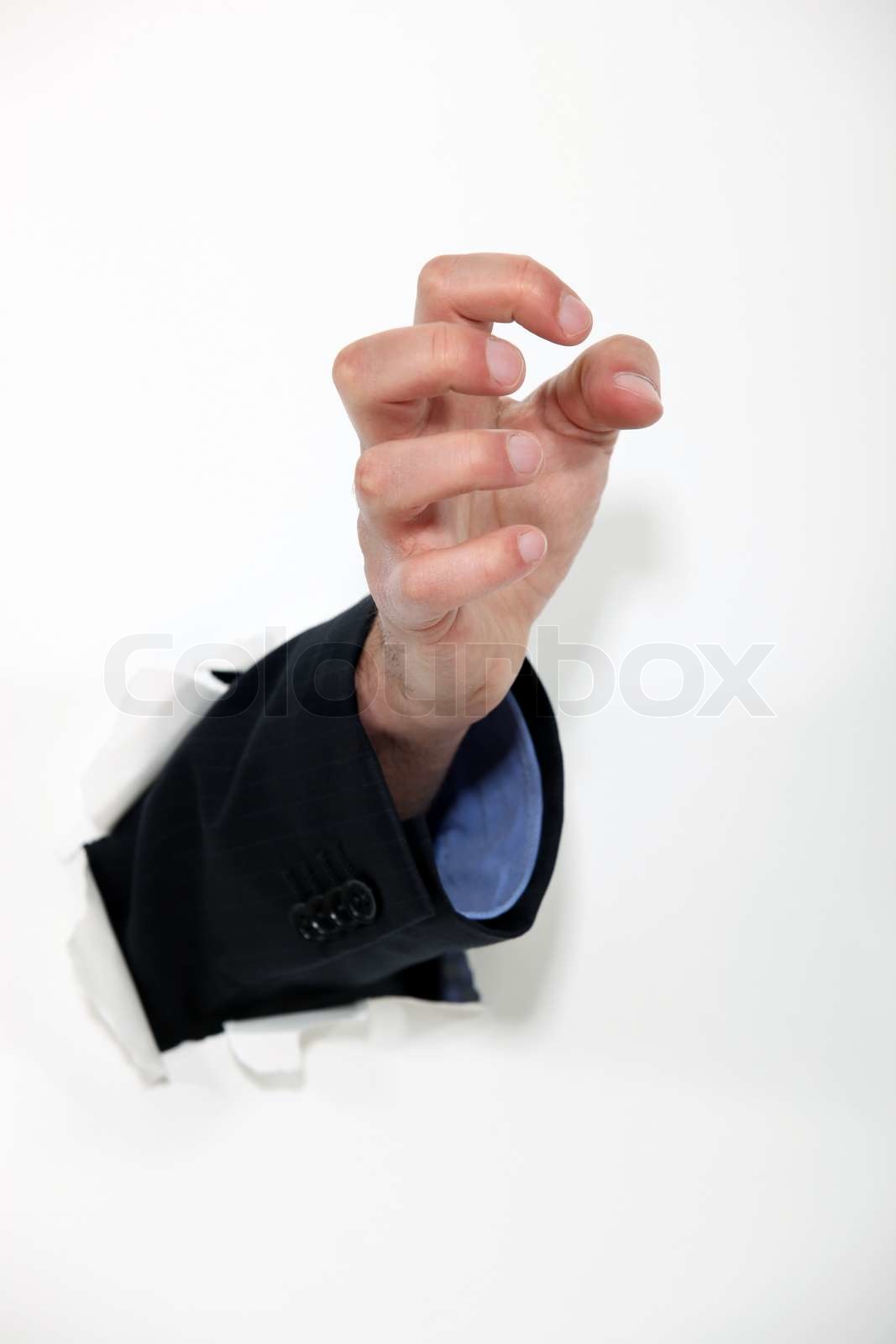 hand trying to catch something | Stock image | Colourbox