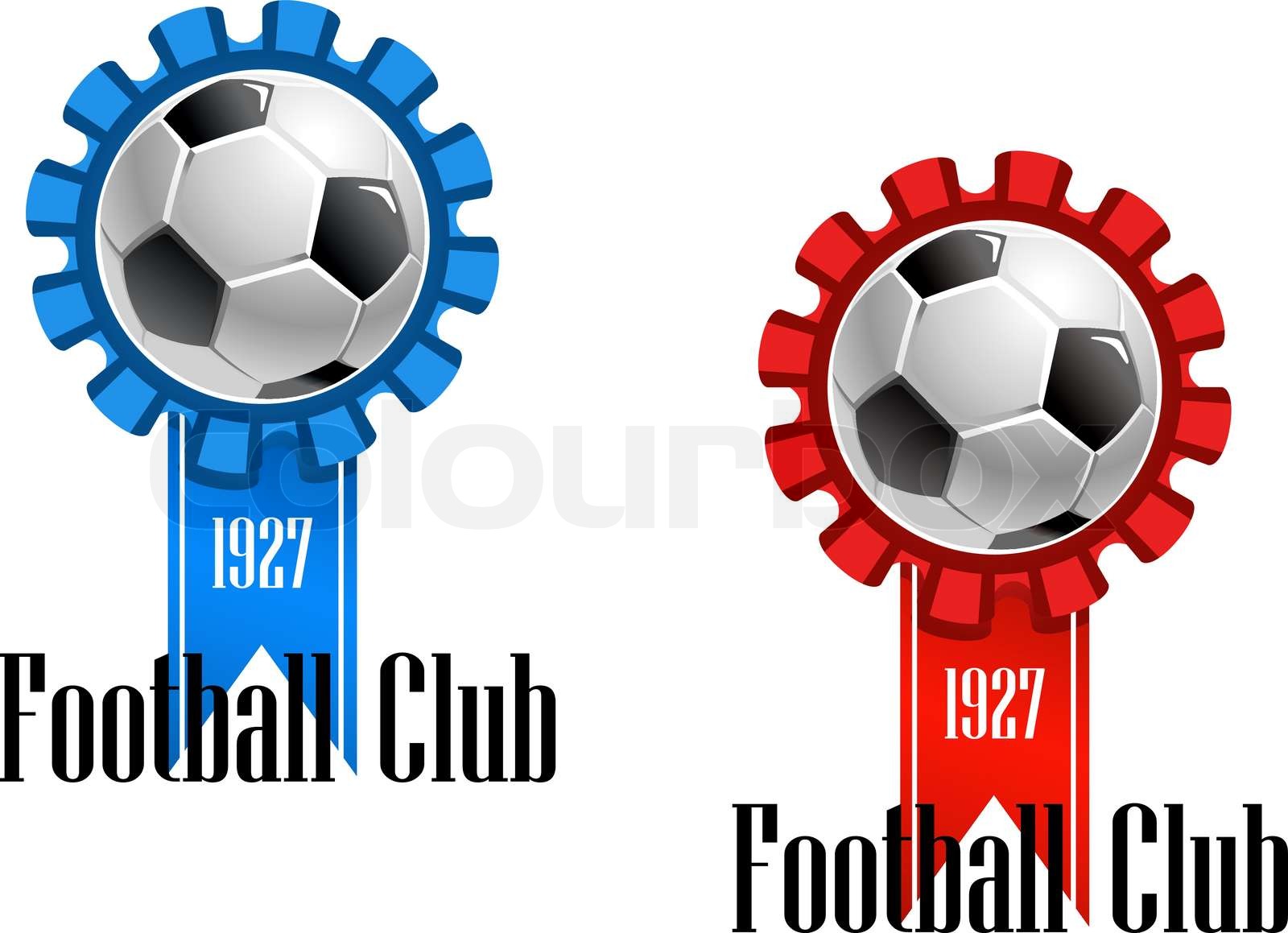 Football Club emblem | Stock vector | Colourbox